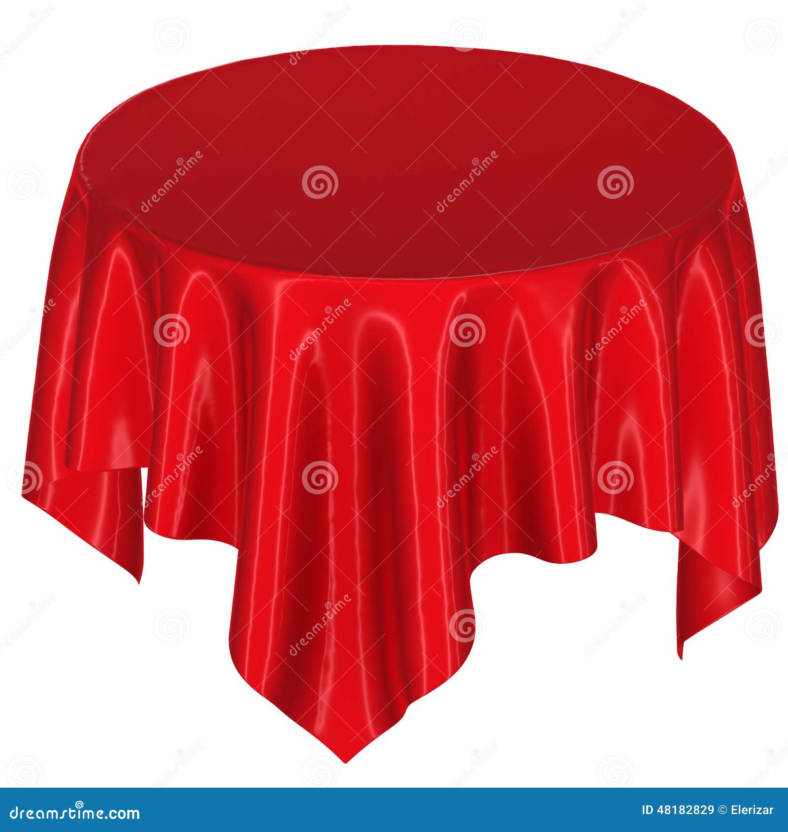 Red cloth on the table stock image. Image of soft, fabric - 48182829