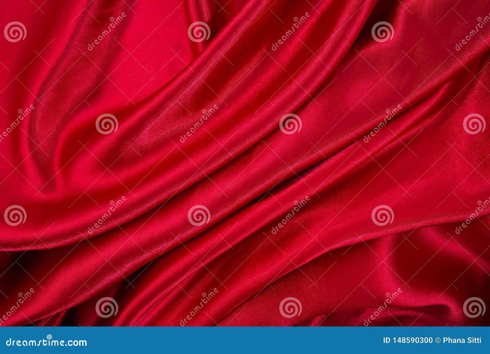Shiny Red Cloth Waves Background Texture Stock Photo - Image of color ...