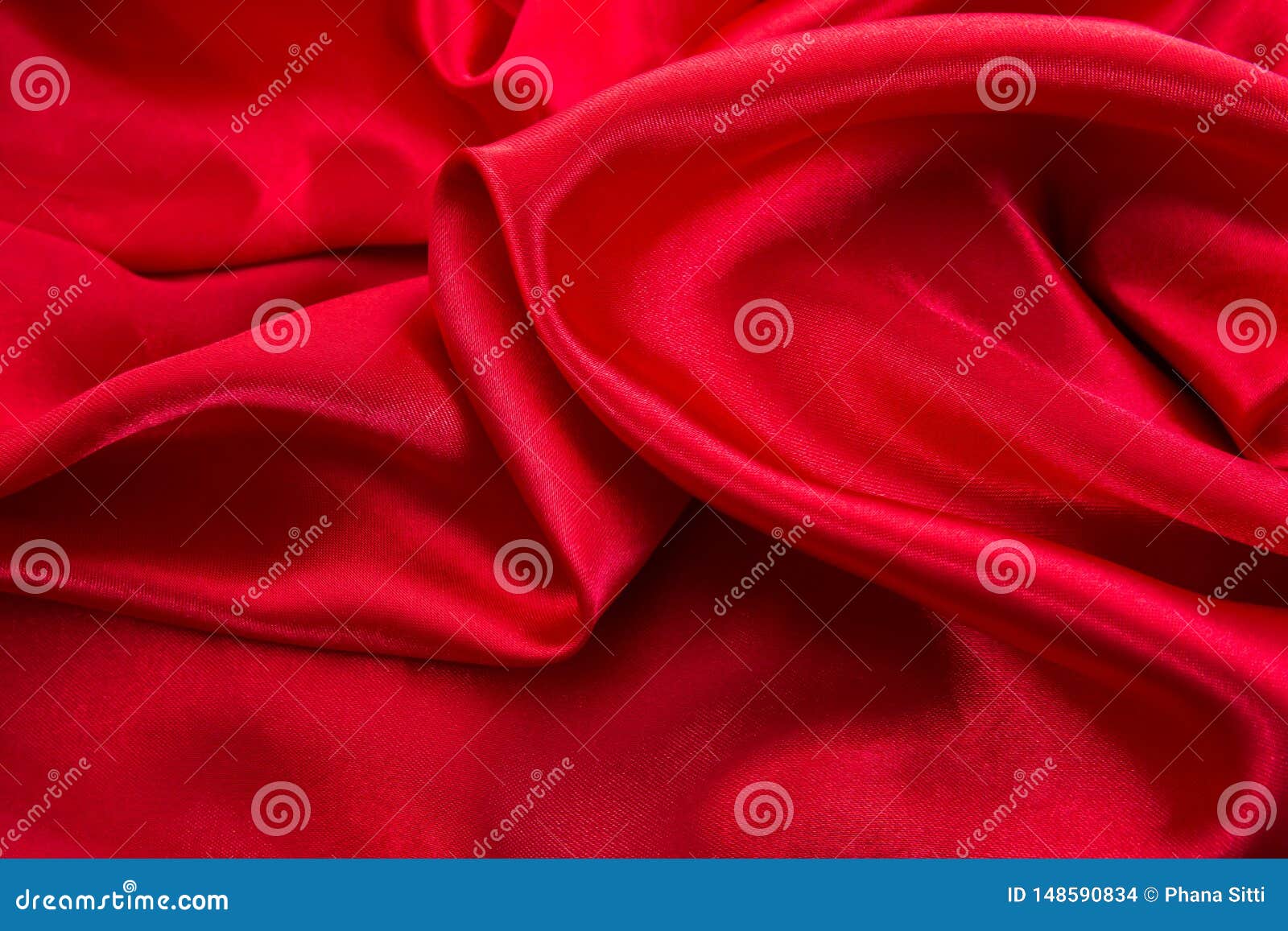 Red Cloth Waves Background Texture. Red Cloth Background Stock Photo ...