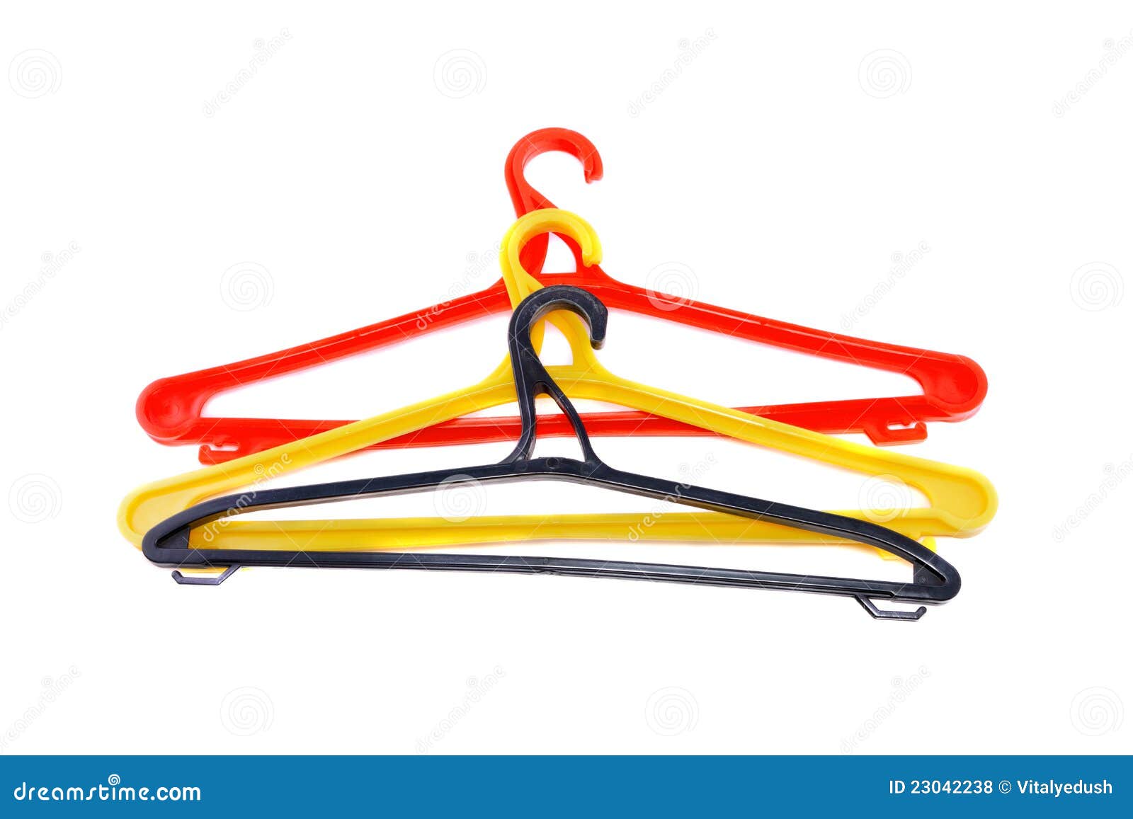 Red Clothes Hanger. Isolated Stock Photo - Image of rack, home: 23042238