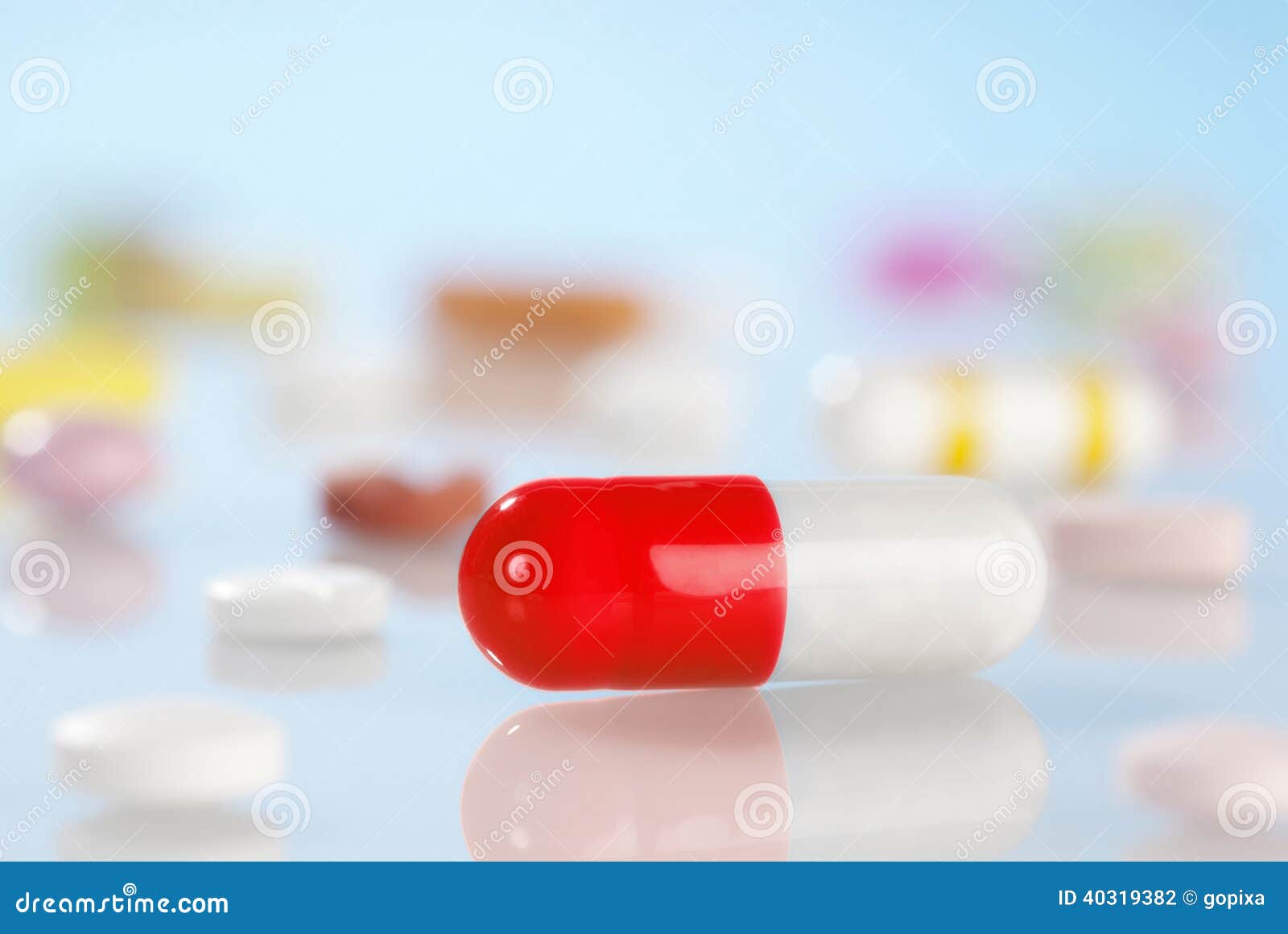 Red coated tablet stock photo. Image of medicine, pill - 40319382