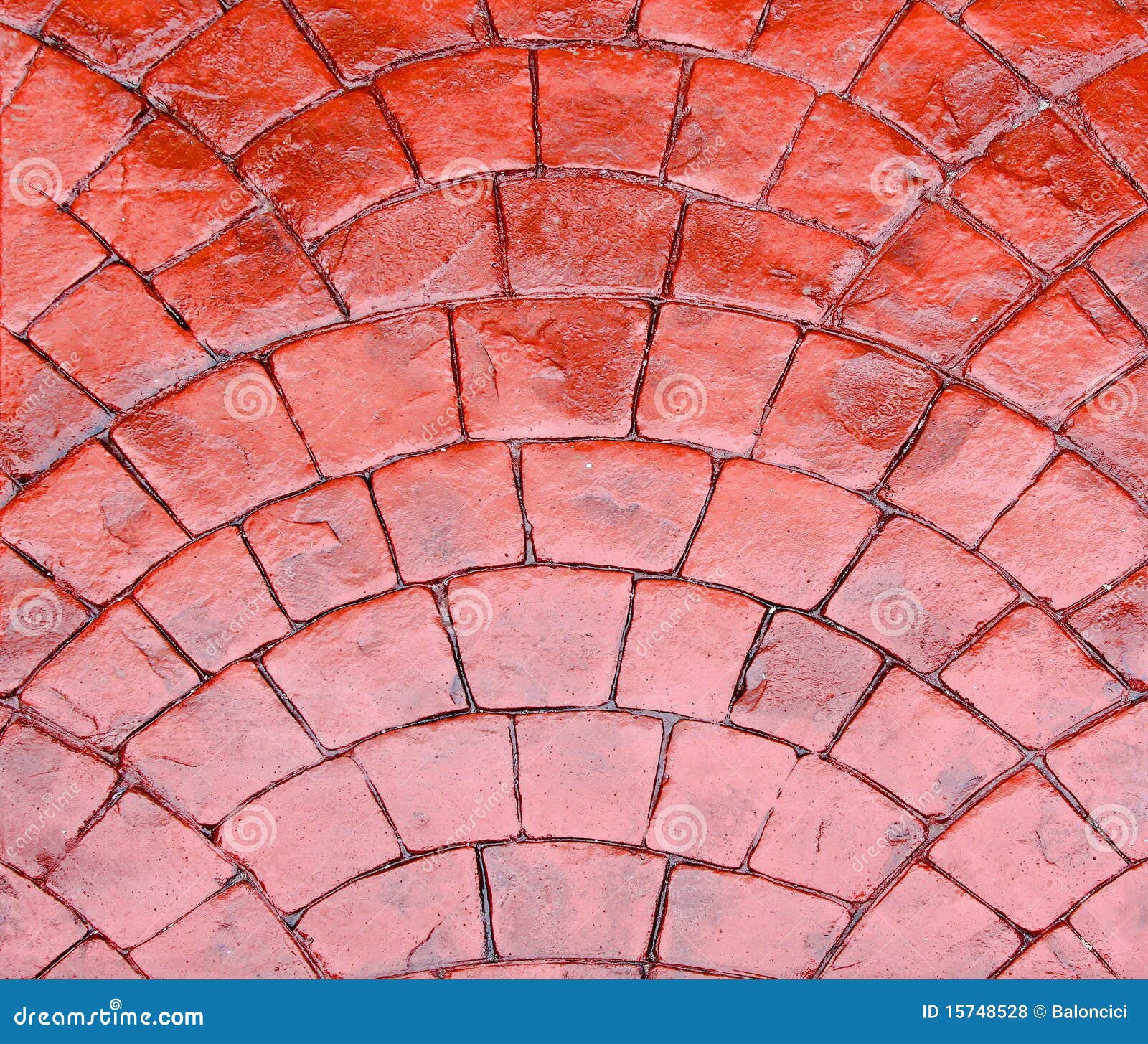 Red cobble stock photo. Image of pavement, mineral, background - 15748528