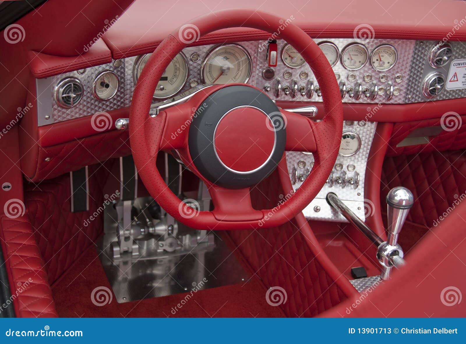 Red cockpit stock image. Image of dream, transport, success - 13901713