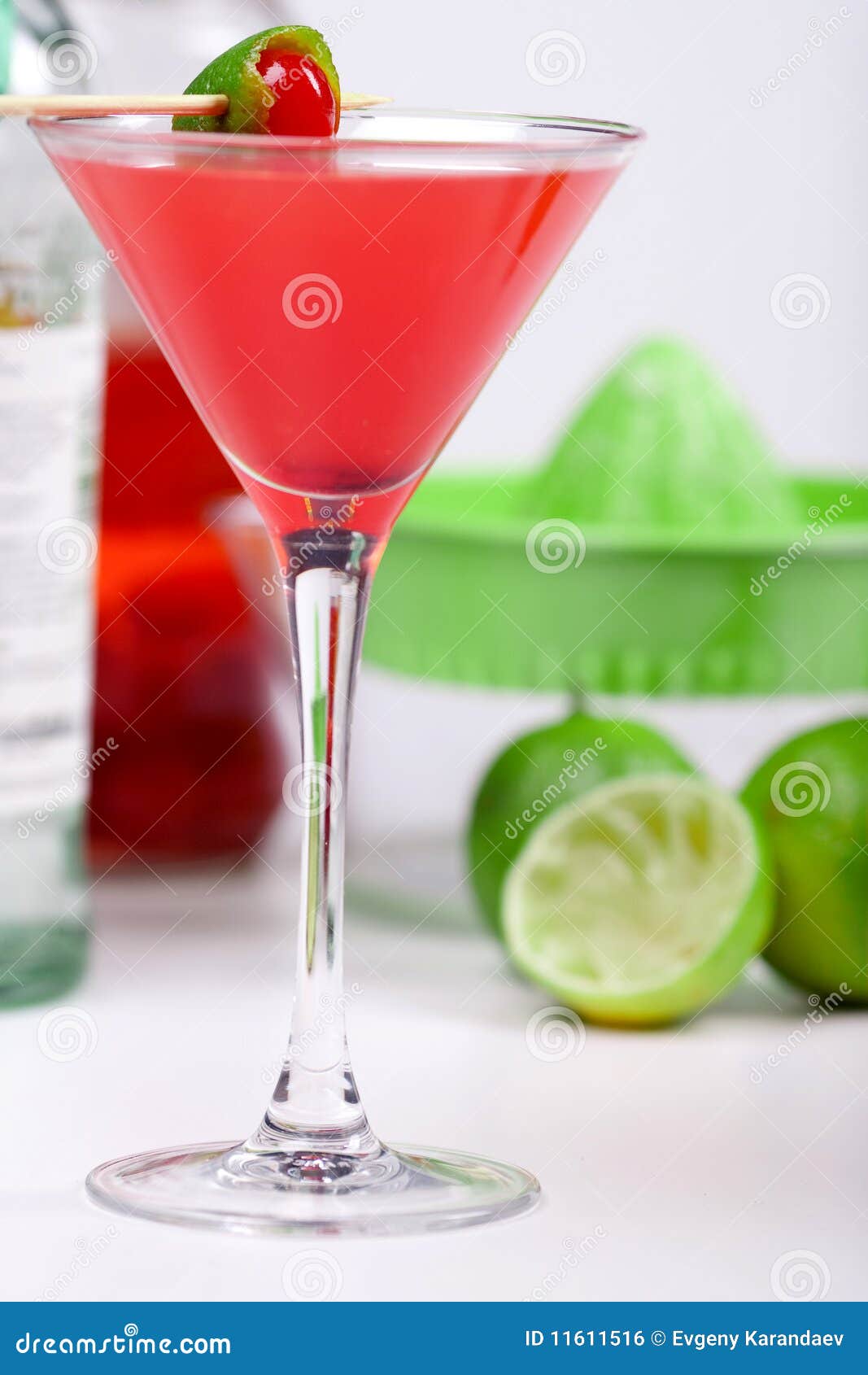 Red cocktail stock photo. Image of happy, alcohol, full - 11611516