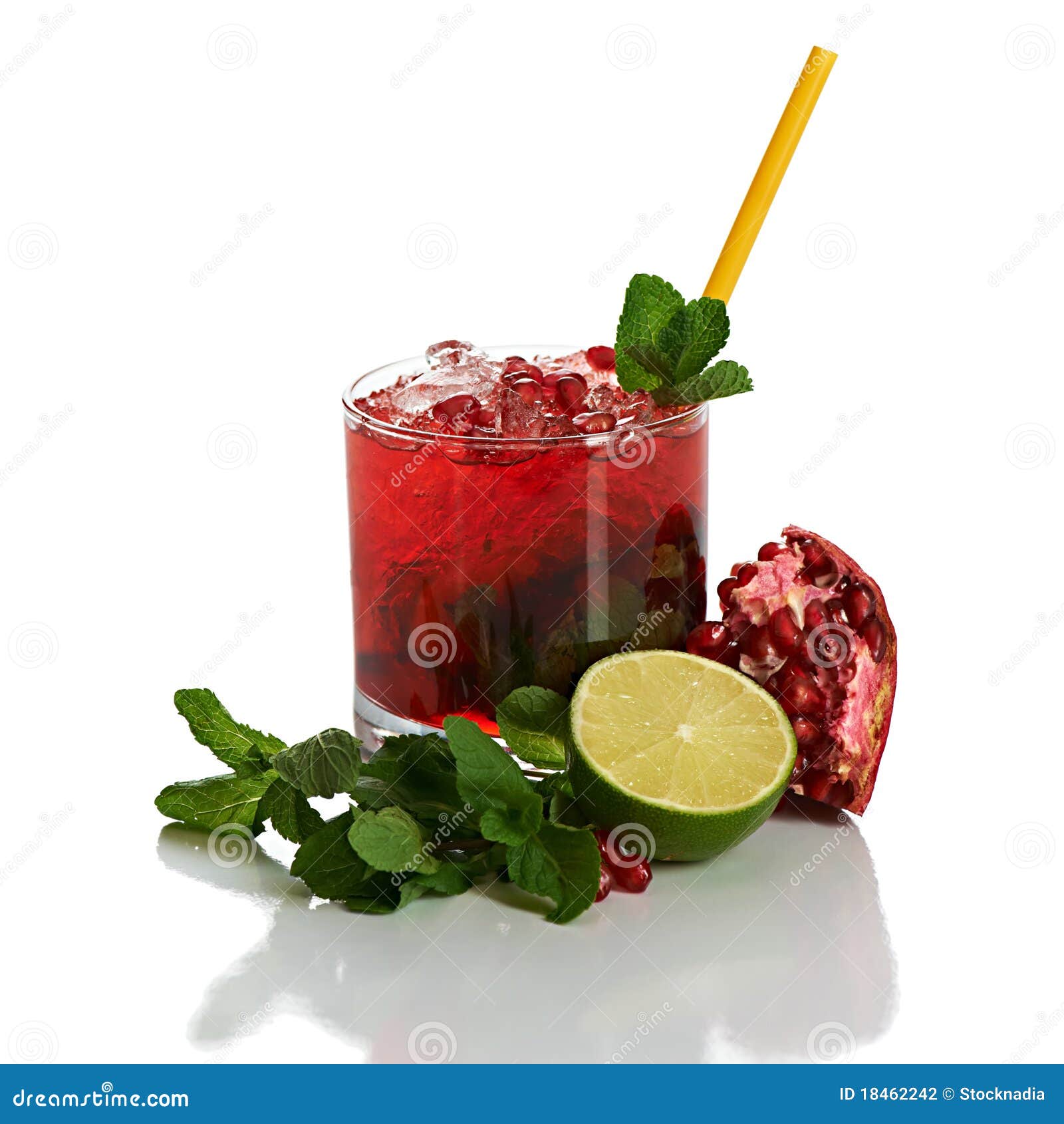 Red cocktail stock photo. Image of cold, drink, fruity - 18462242
