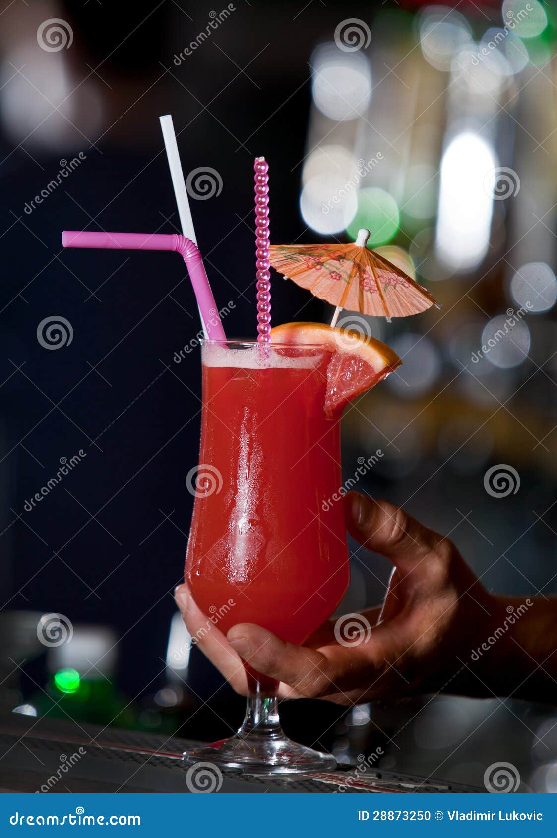 Red cocktail stock photo. Image of juice, flavor, costa - 28873250