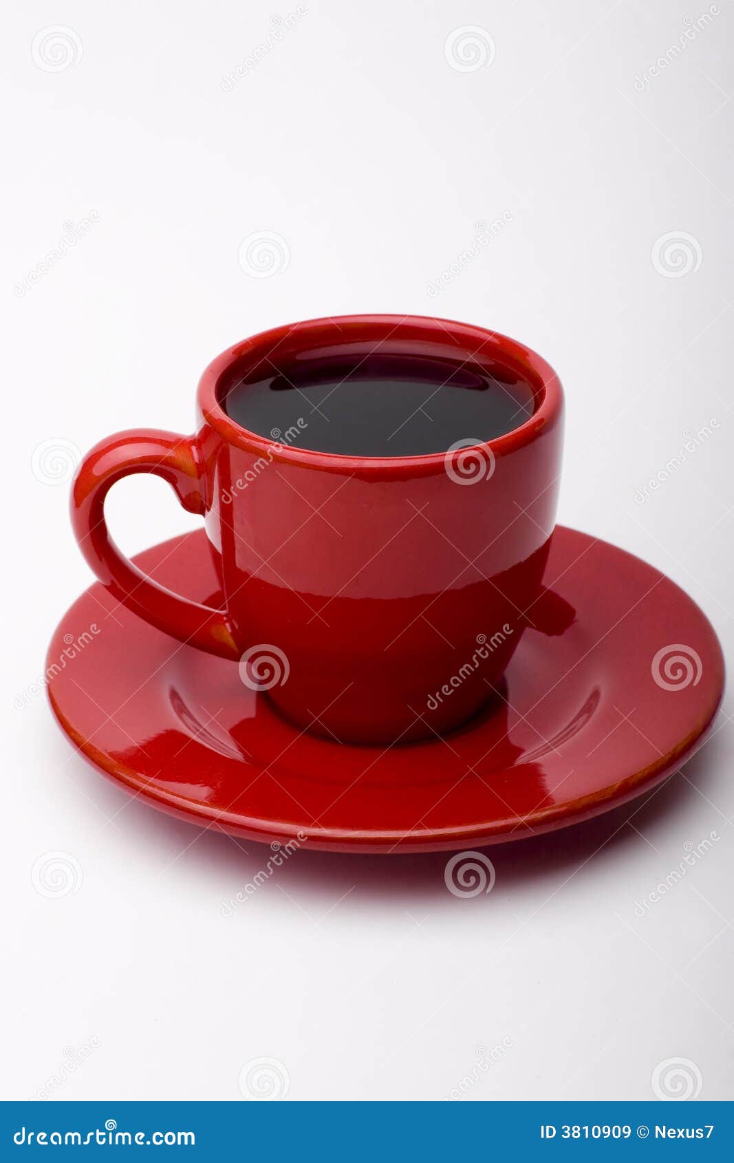 Red Coffe Cup stock image. Image of refreshment, kitchen - 3810909
