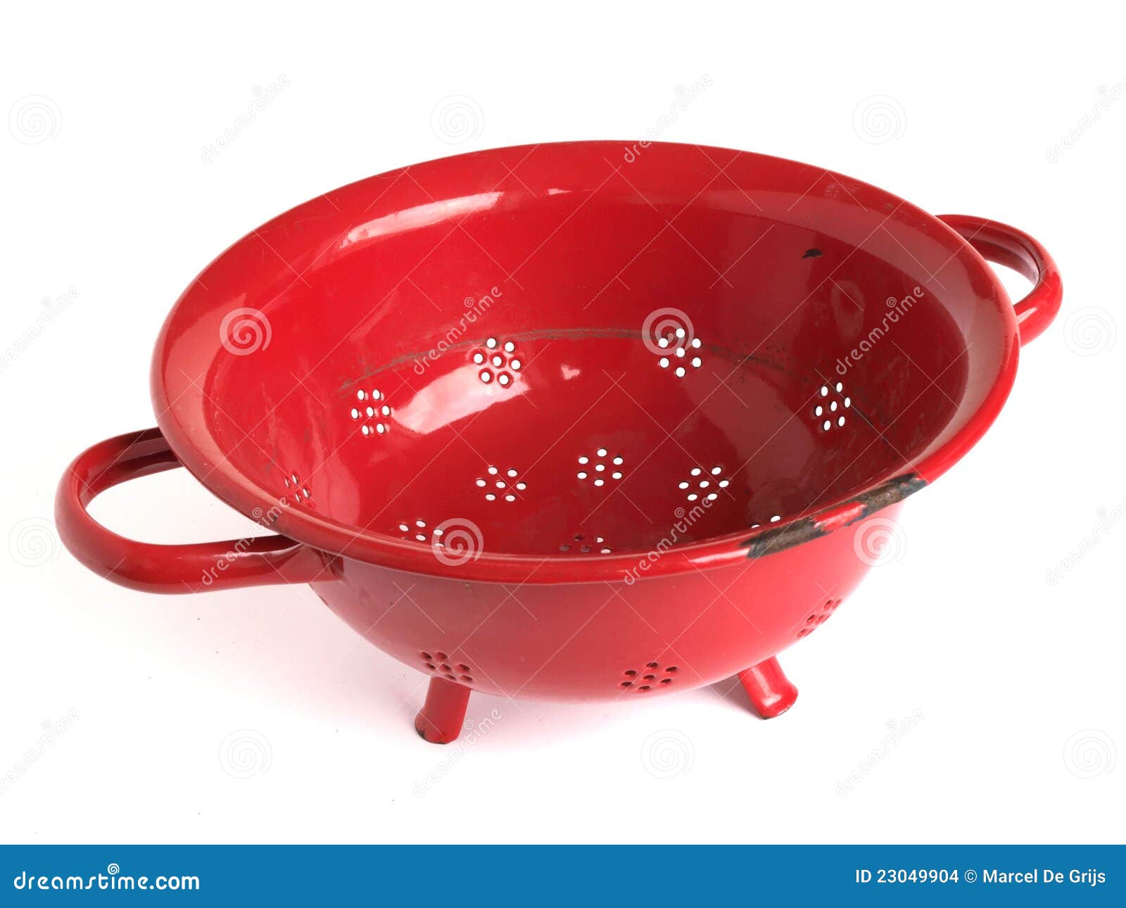 Red colander stock photo. Image of isolated, abstract - 23049904