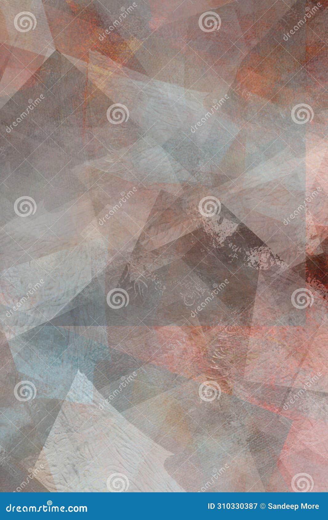 Red Color Background with Textured Transparent Squares in Random Layers ...