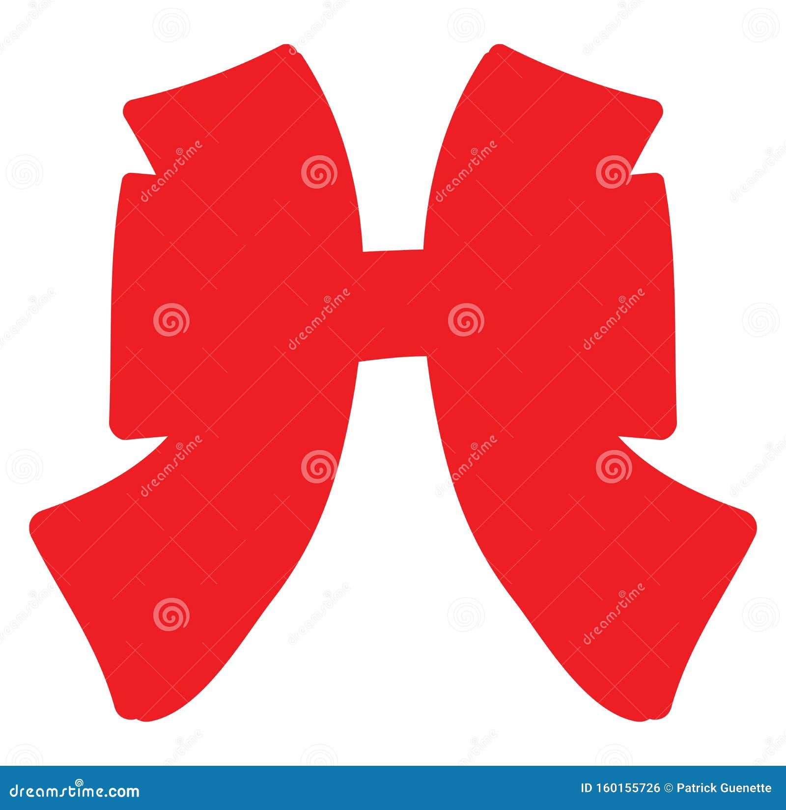 A Red Color Bow Icon Vector or Color Illustration Stock Vector ...