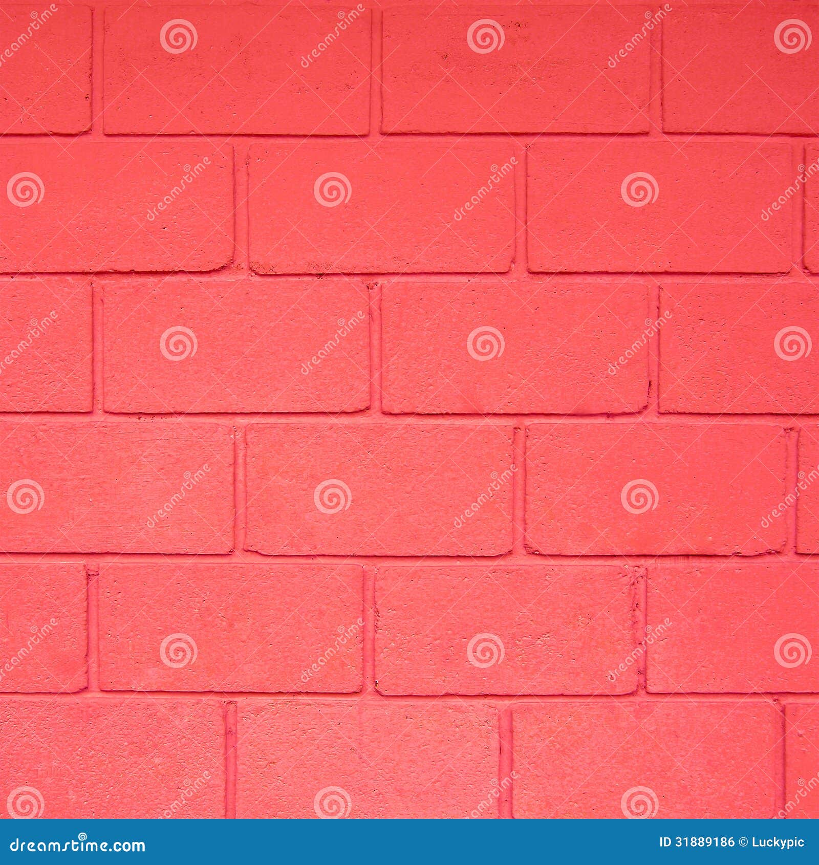 Red color brick wall stock photo. Image of pattern, brick - 31889186