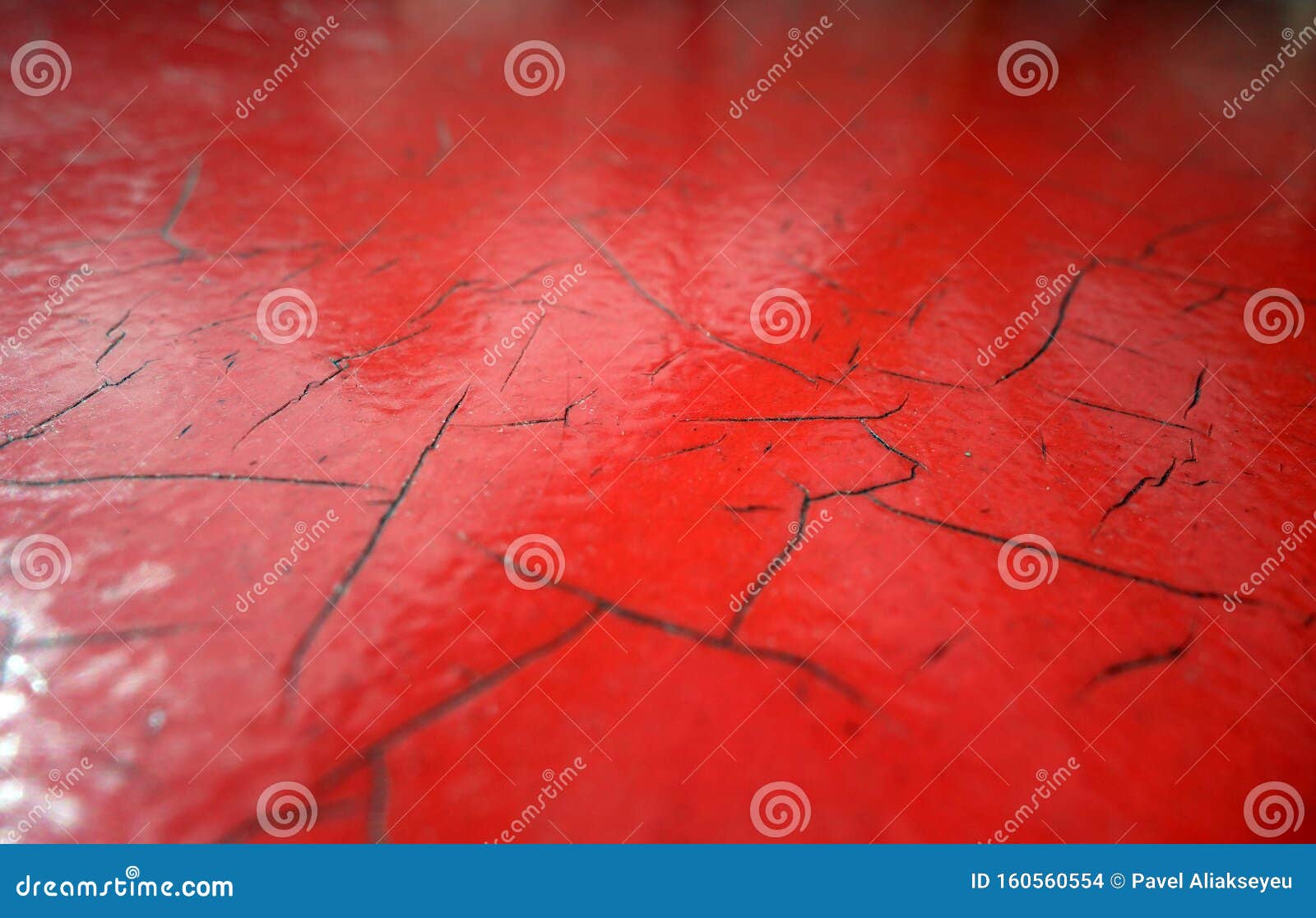 Red Color Cracked Paint Texture Stock Photo - Image of ancient ...