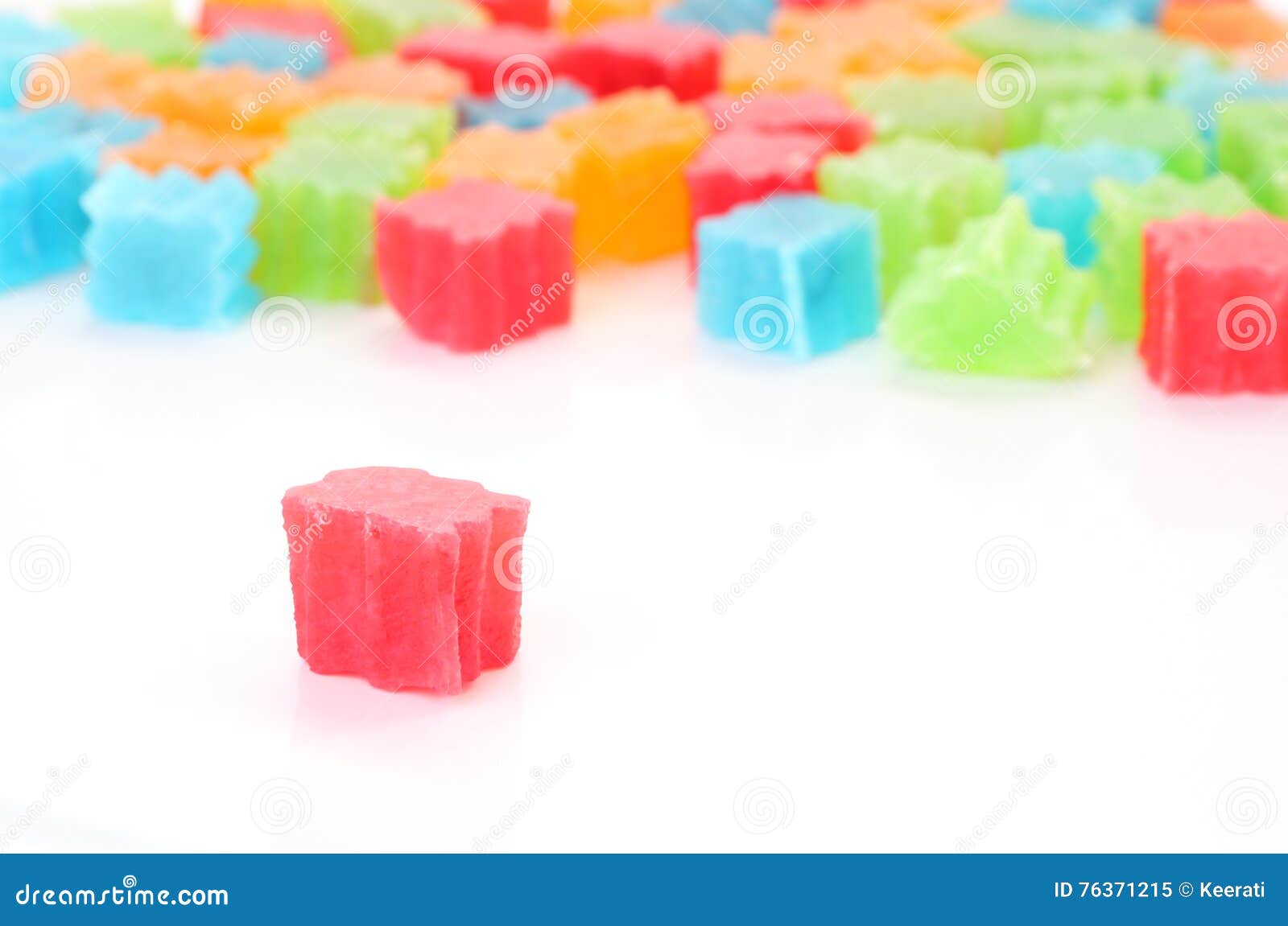 Red color crispy jelly stock image. Image of candy, crispy - 76371215