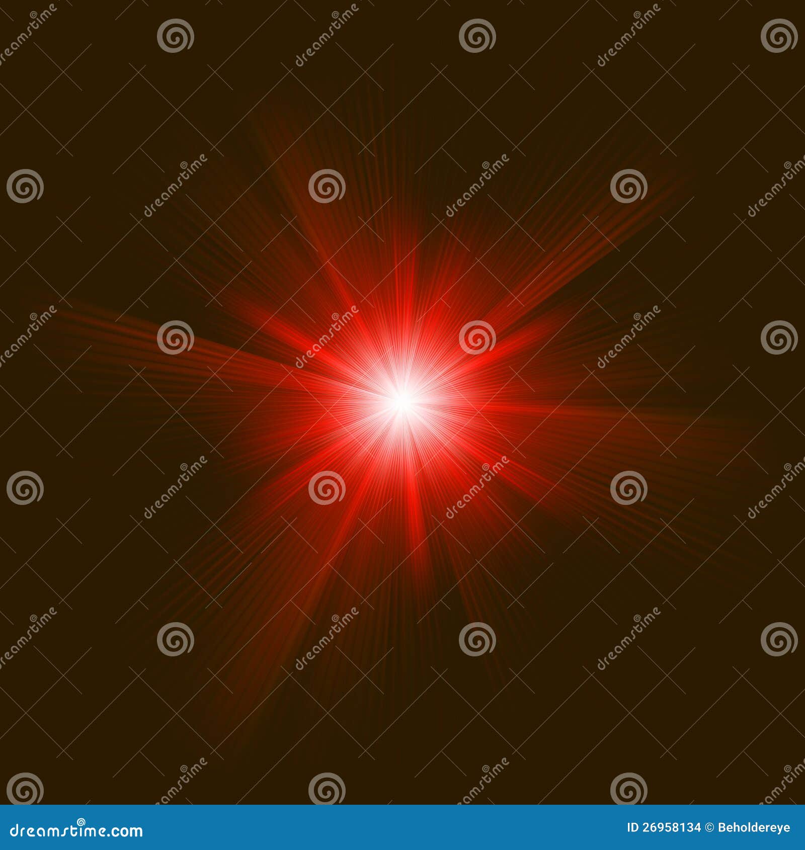 Red Color Design with a Burst. EPS 8 Stock Vector - Illustration of ...