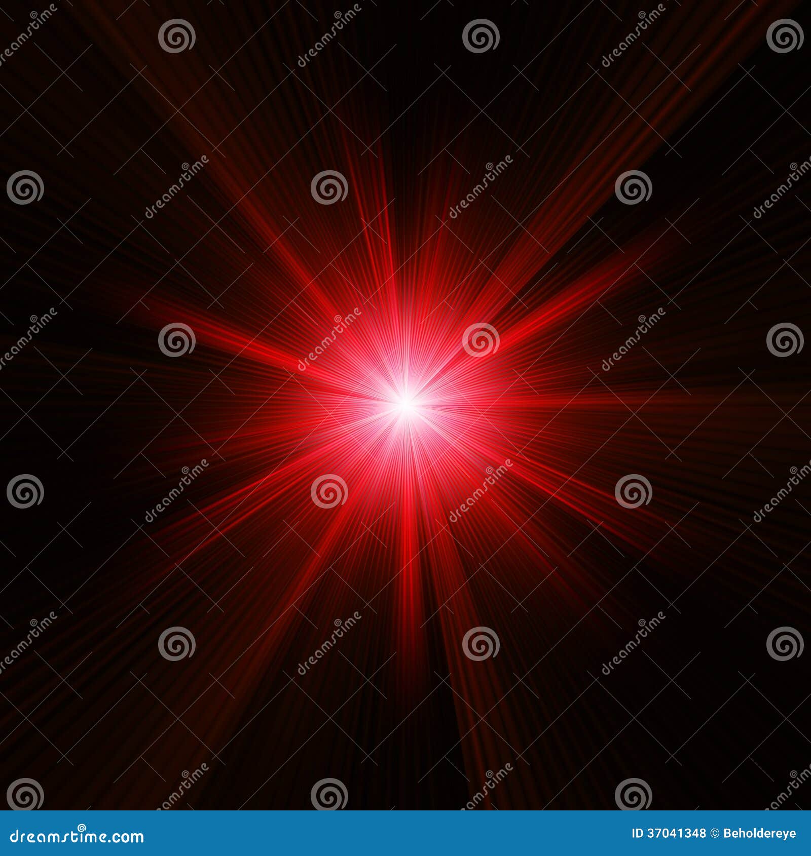 Red Color Design with a Burst. EPS 10 Stock Illustration - Illustration ...
