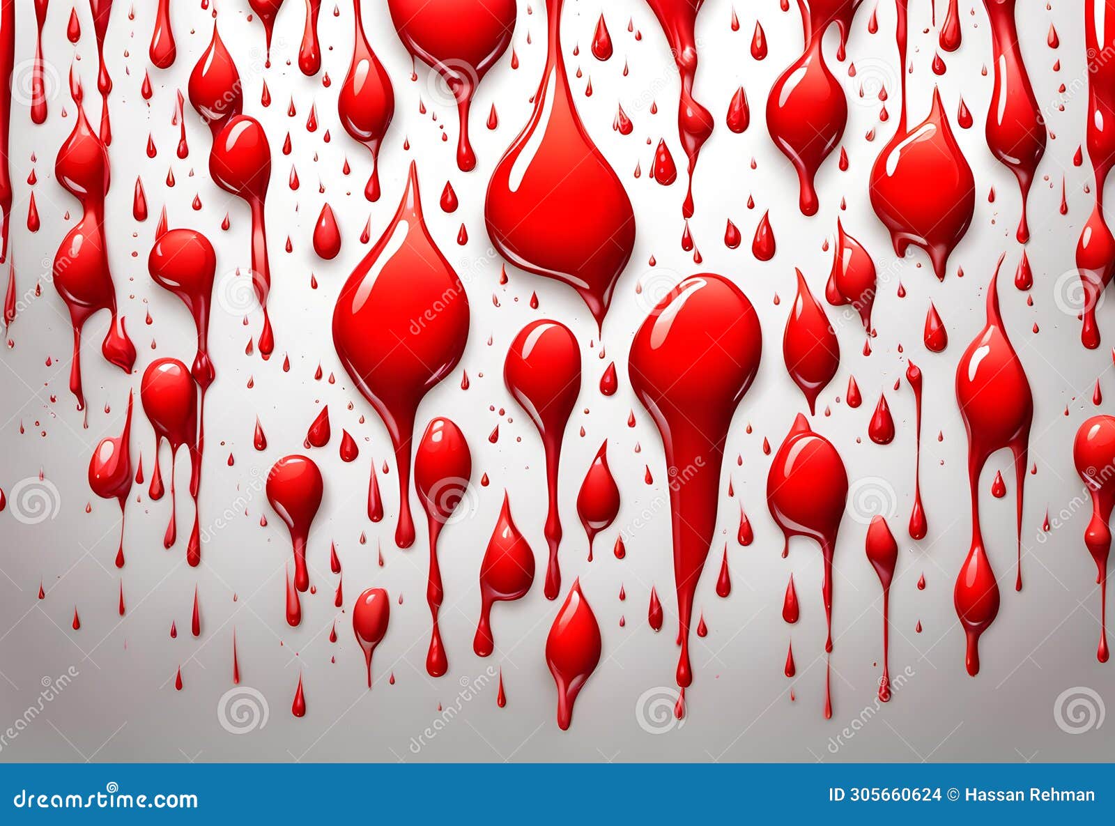 Red Color Drop Paint Abstract Background Stock Illustration ...