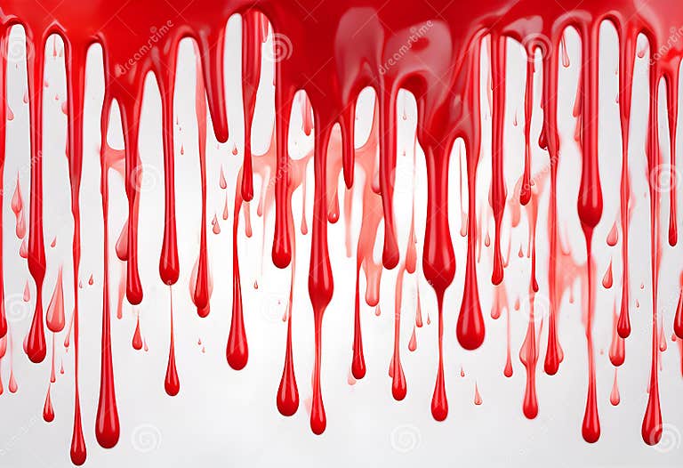 Red Color Drop Paint Abstract Background Stock Illustration ...