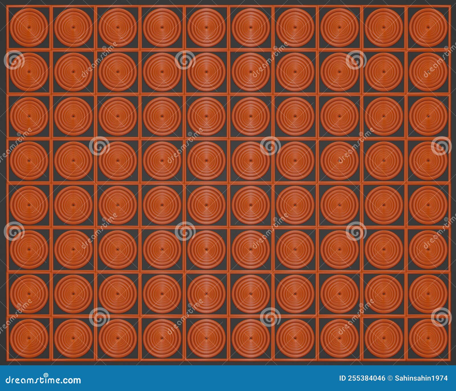 Seamless Abstract Red Color Geometric Pattern Texture, Backdrop with ...