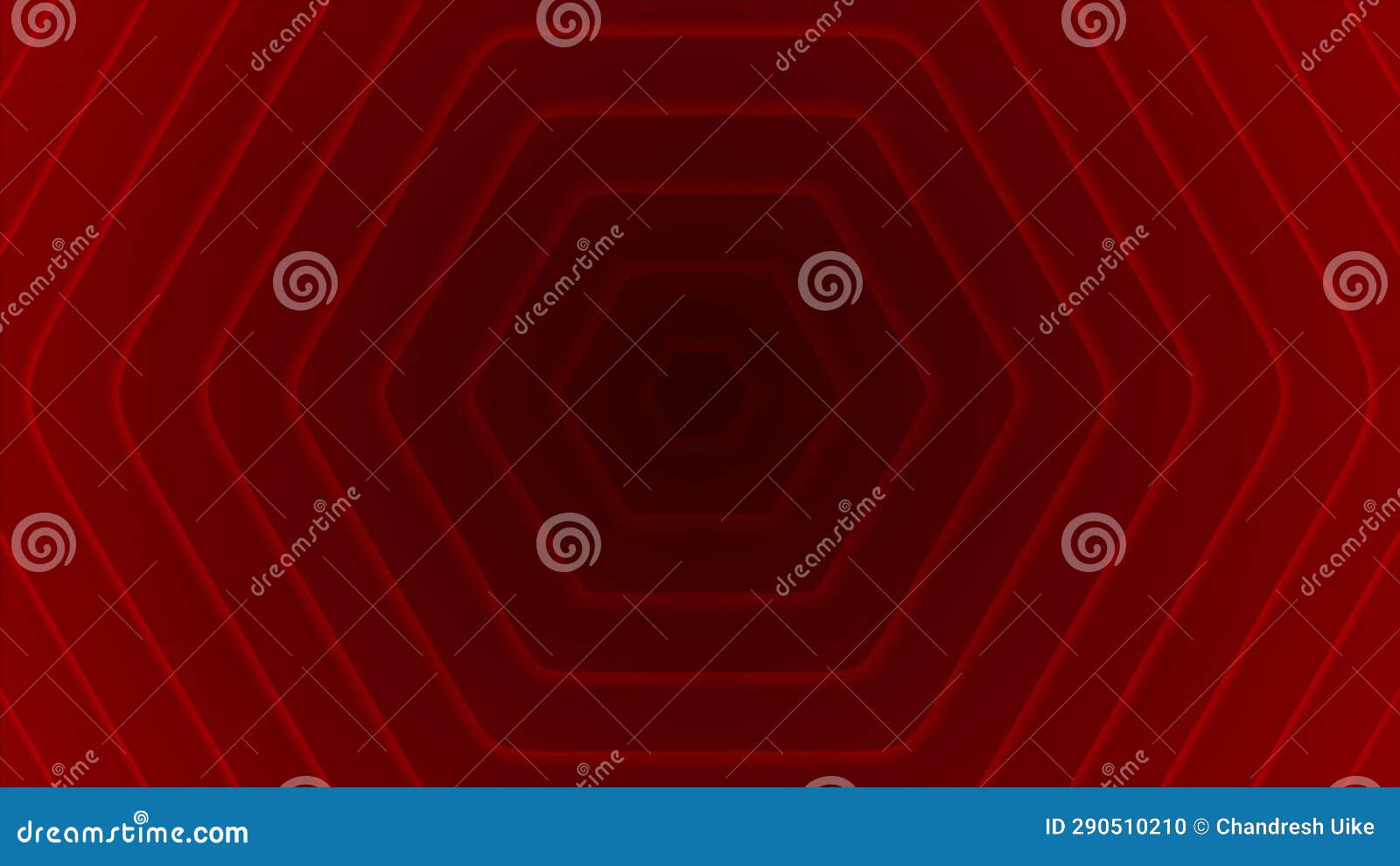 Red Color Hexagon Shape Repeating Pattern Simple Background Stock ...