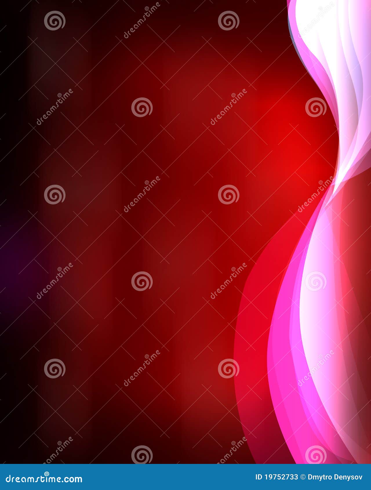 Red color lines stock illustration. Illustration of cosmos - 19752733