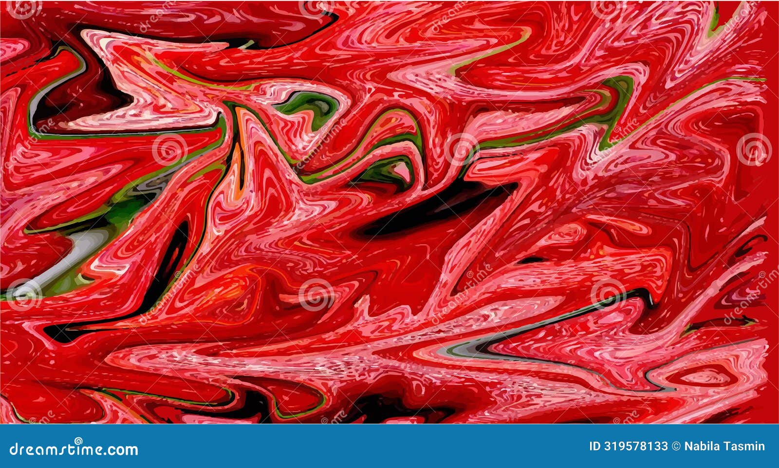 Red Color Liquid Background Design. Abstract Colorful Liquid Background ...