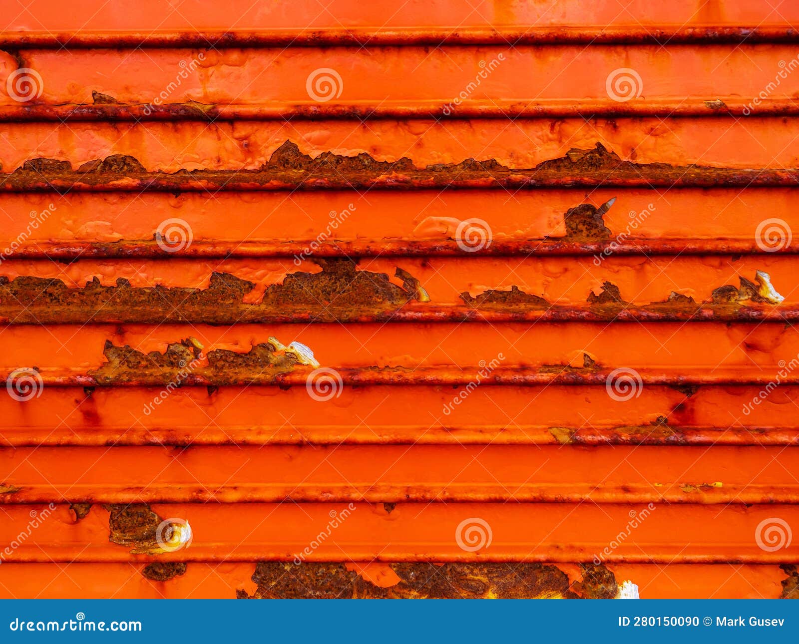 Red Color Metal Shutter Door. Abstract Background for Design Stock ...