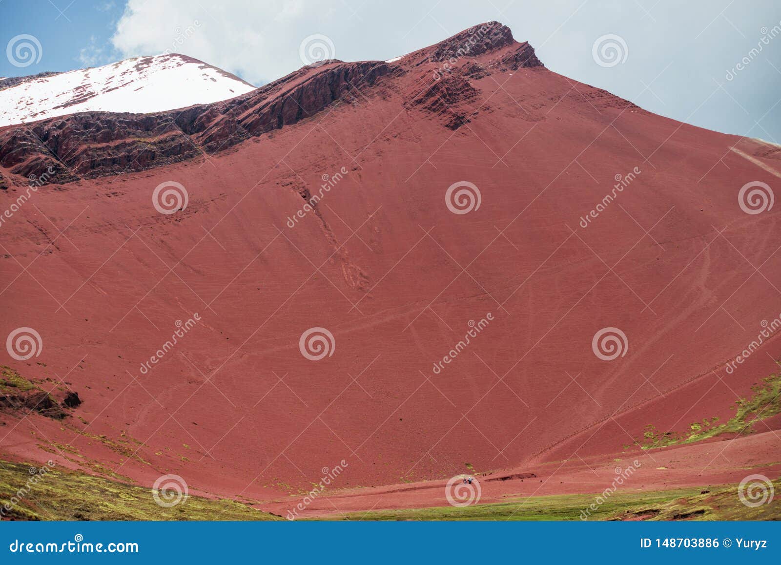 Red color mountain stock photo. Image of nature, mountain - 148703886
