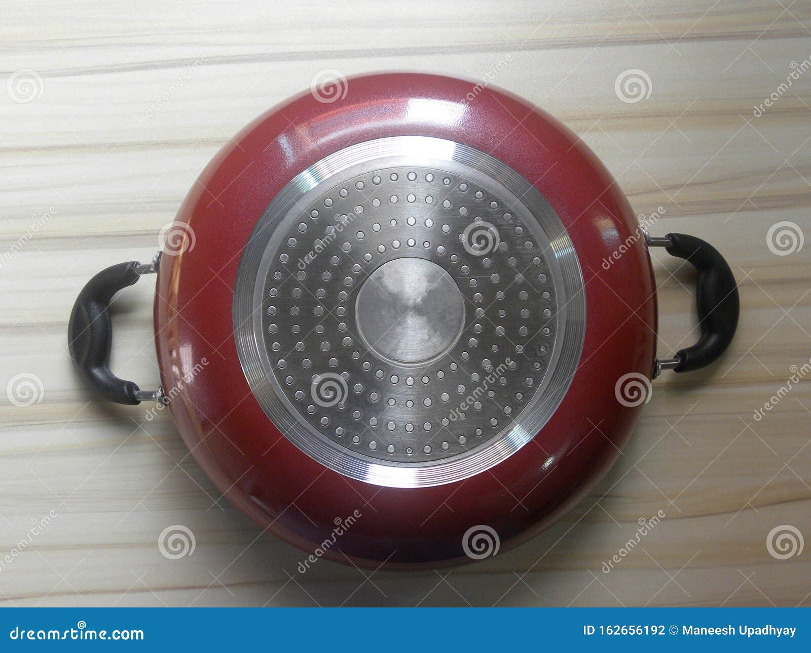 Induction Bottom Surface of Pot Stock Photo - Image of blank, circle ...