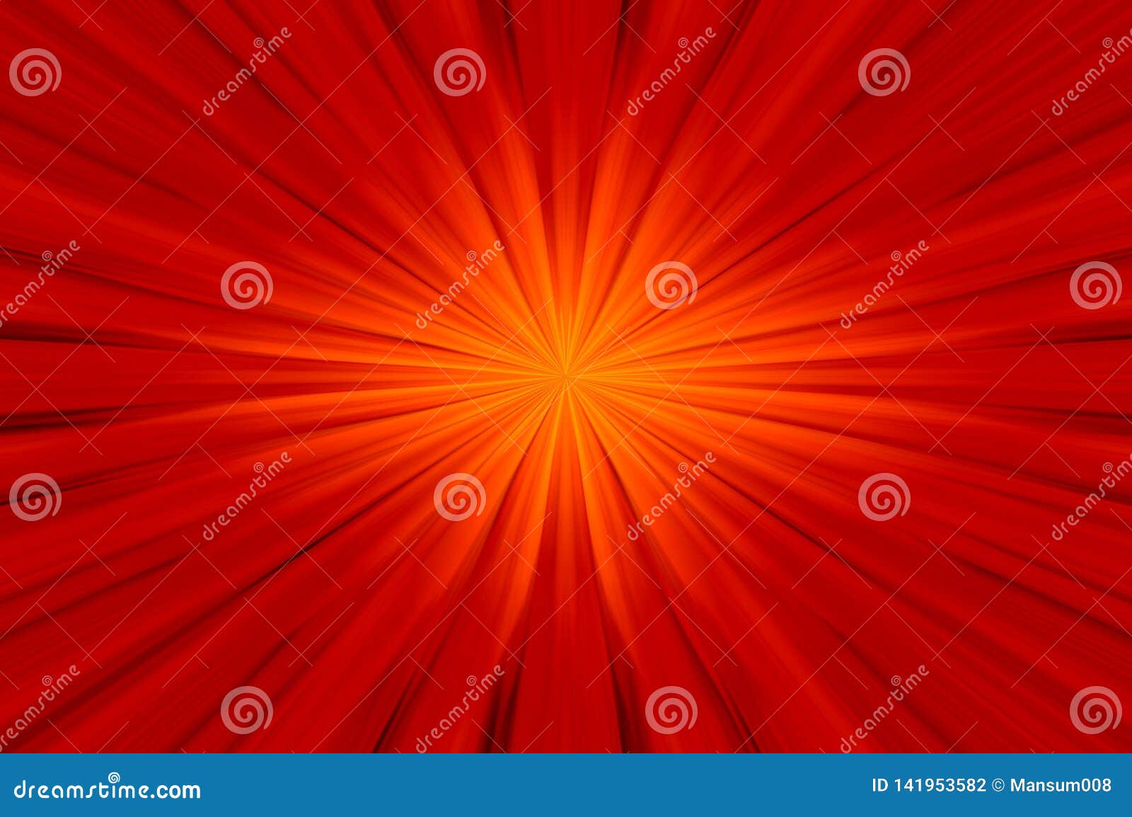 Red Color Rays Pattern Background Stock Illustration - Illustration of ...