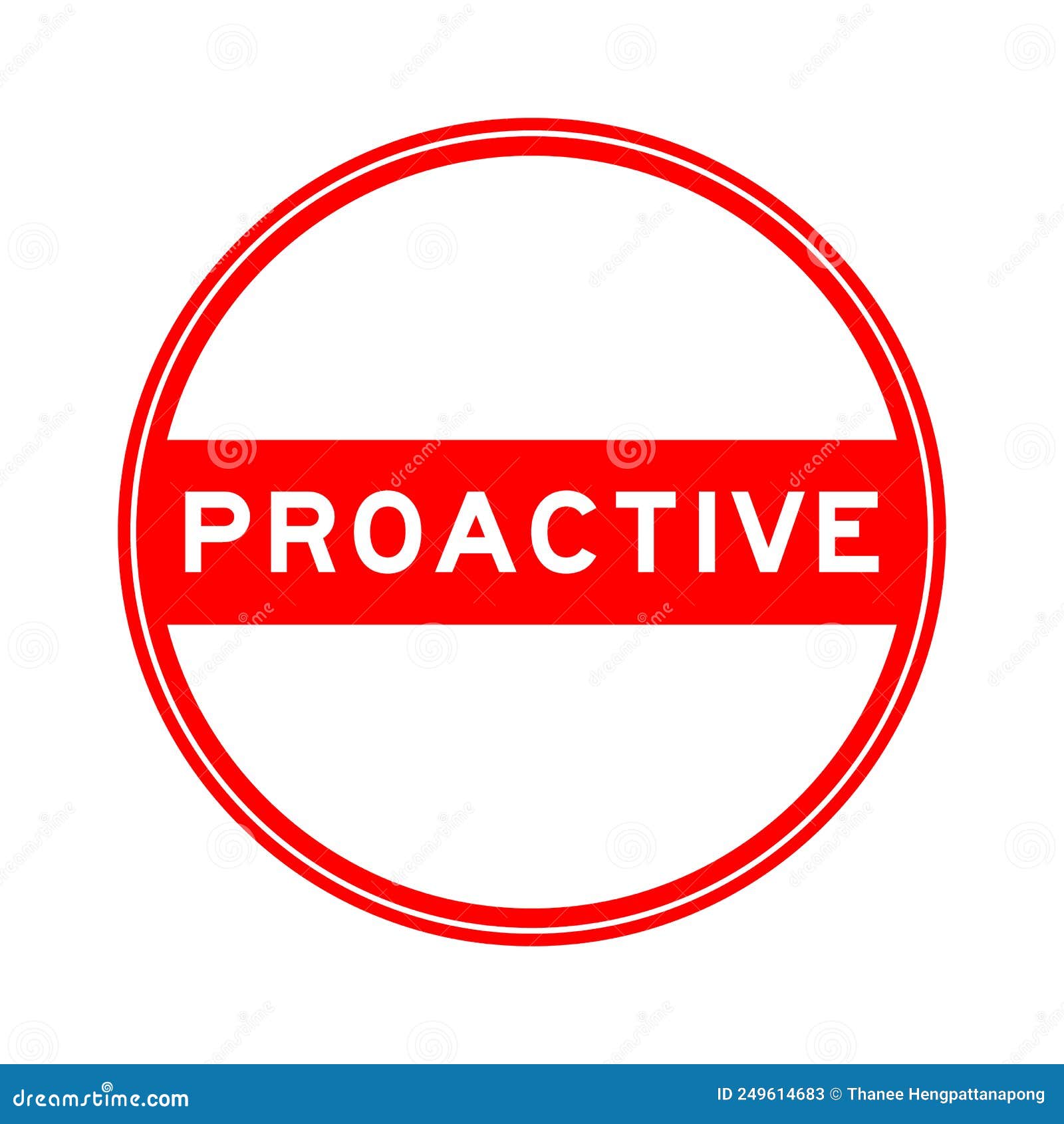 Proactive Word On Purple Stock Photography | CartoonDealer.com #284903972