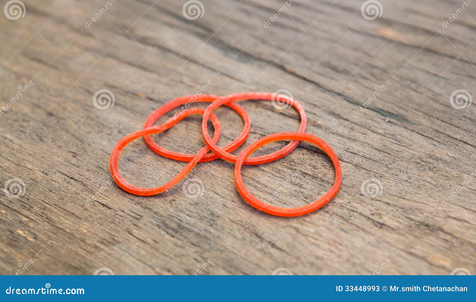 Red color rubber band stock image. Image of background - 33448993