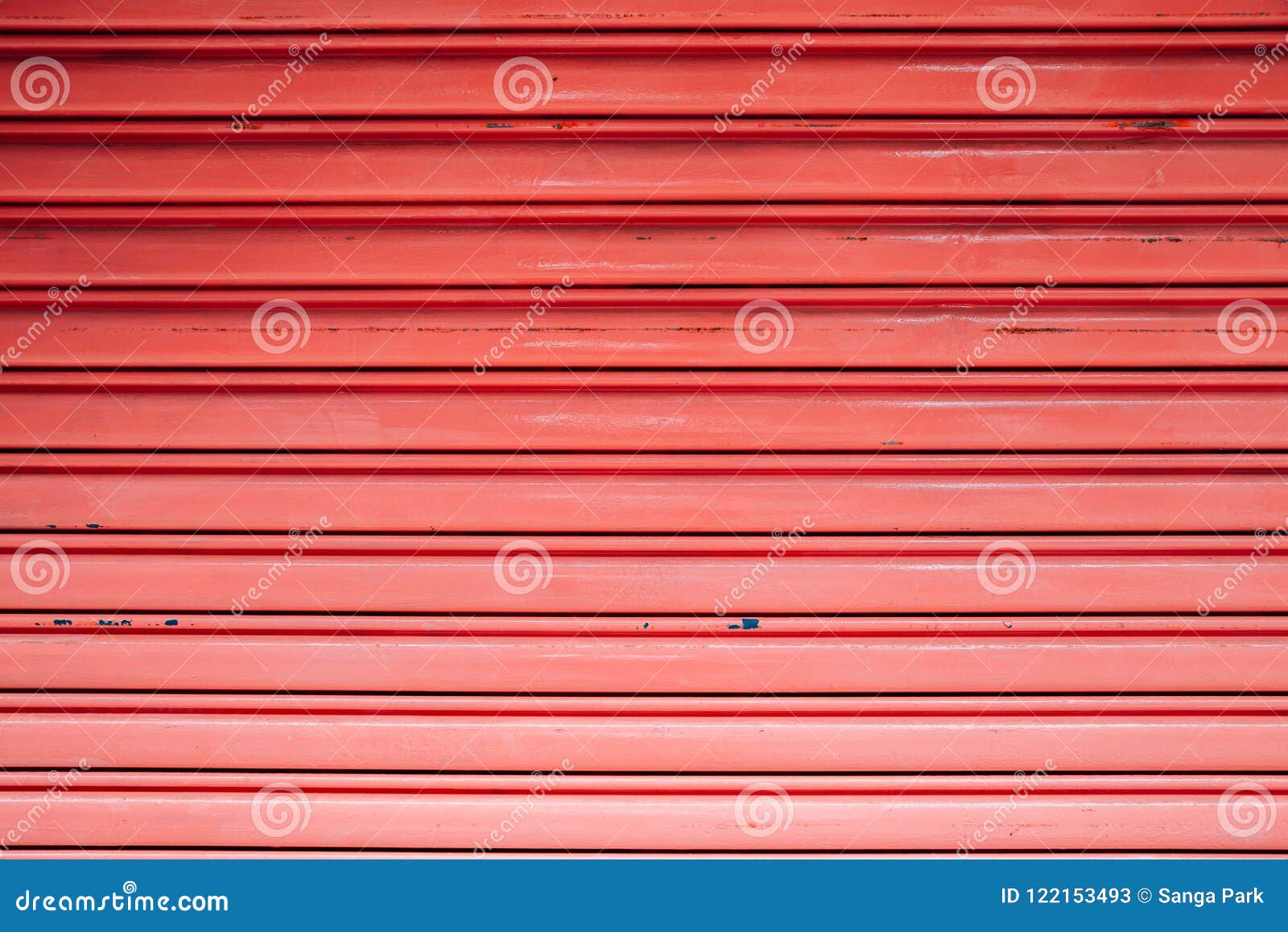 Red color shutter door stock image. Image of modern - 122153493