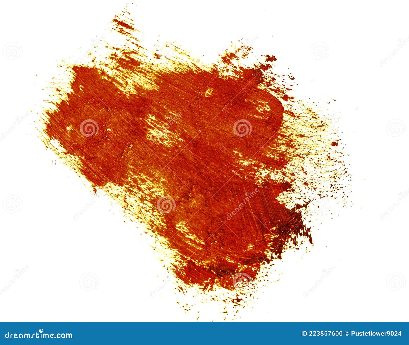 Red Color Splash on White Background Stock Photo - Image of macro ...