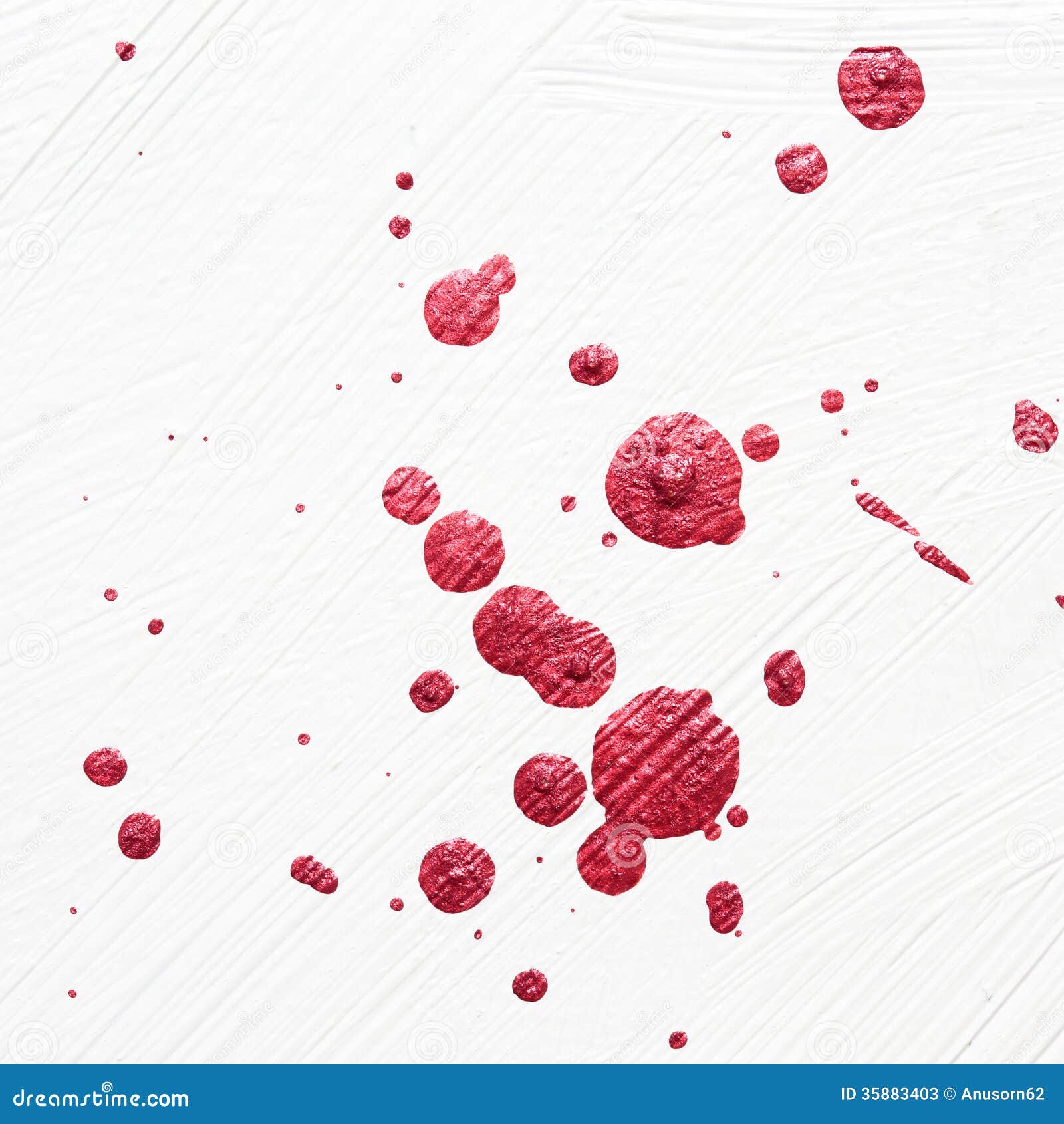 Red Color Splatter on White Stock Image - Image of explosion, modern ...