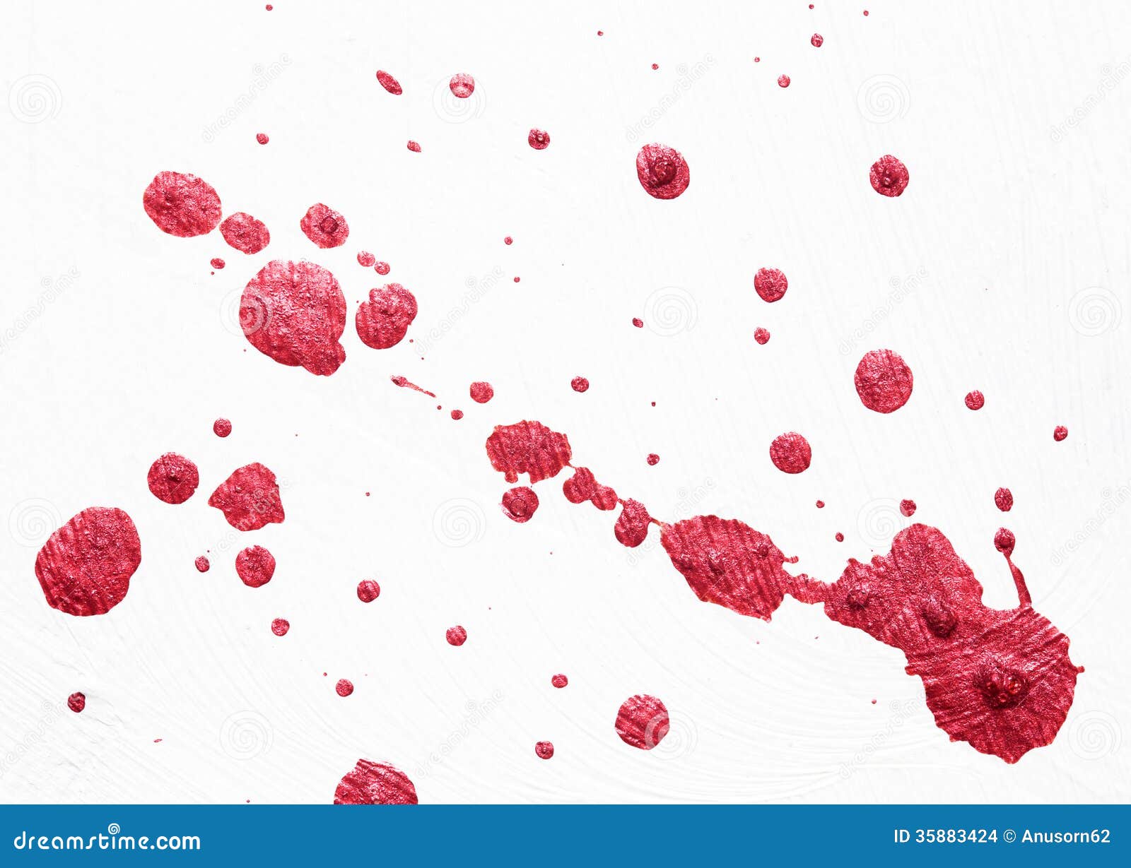 Red Color Splatter on White Stock Photo - Image of background ...