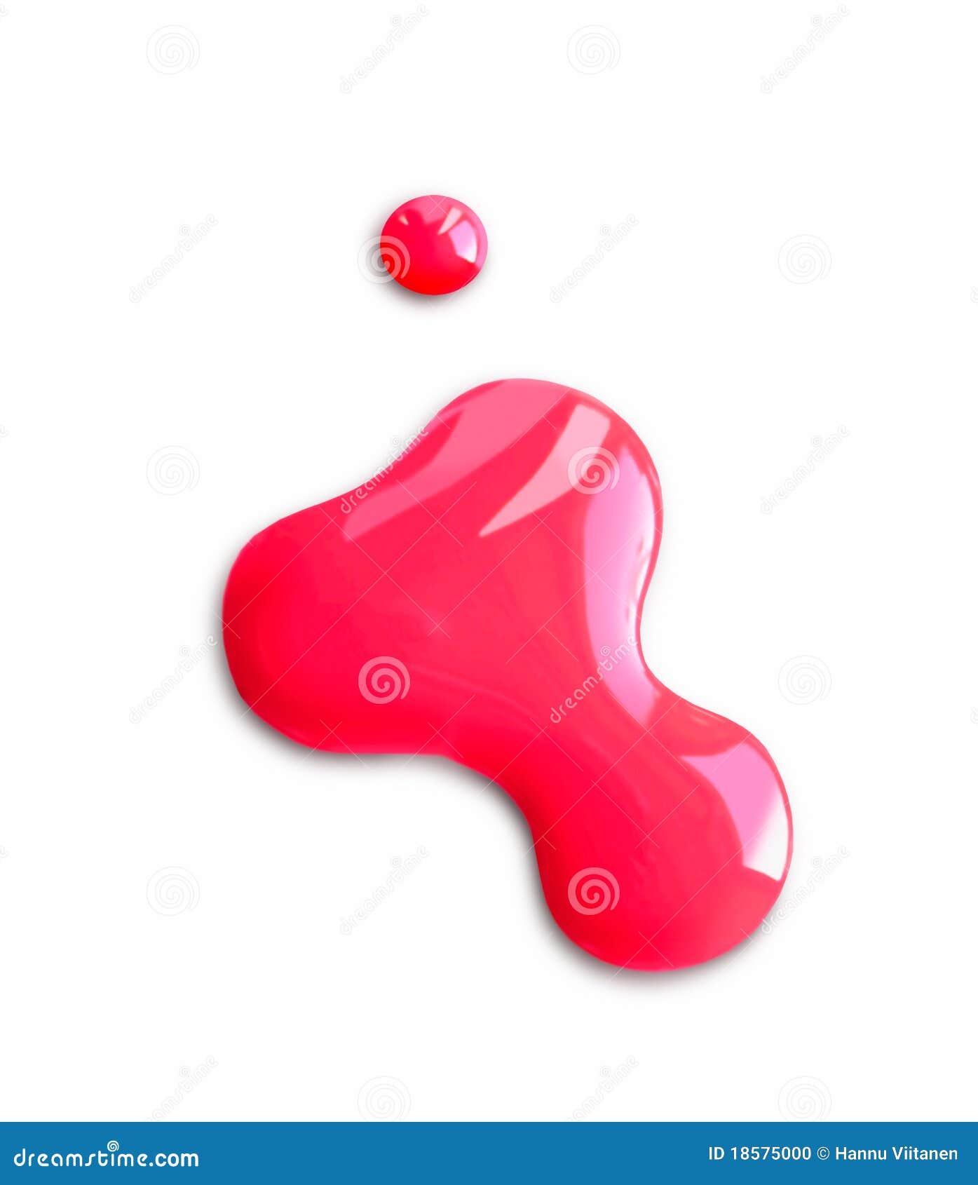 Red color spot stock photo. Image of droplet, background - 18575000