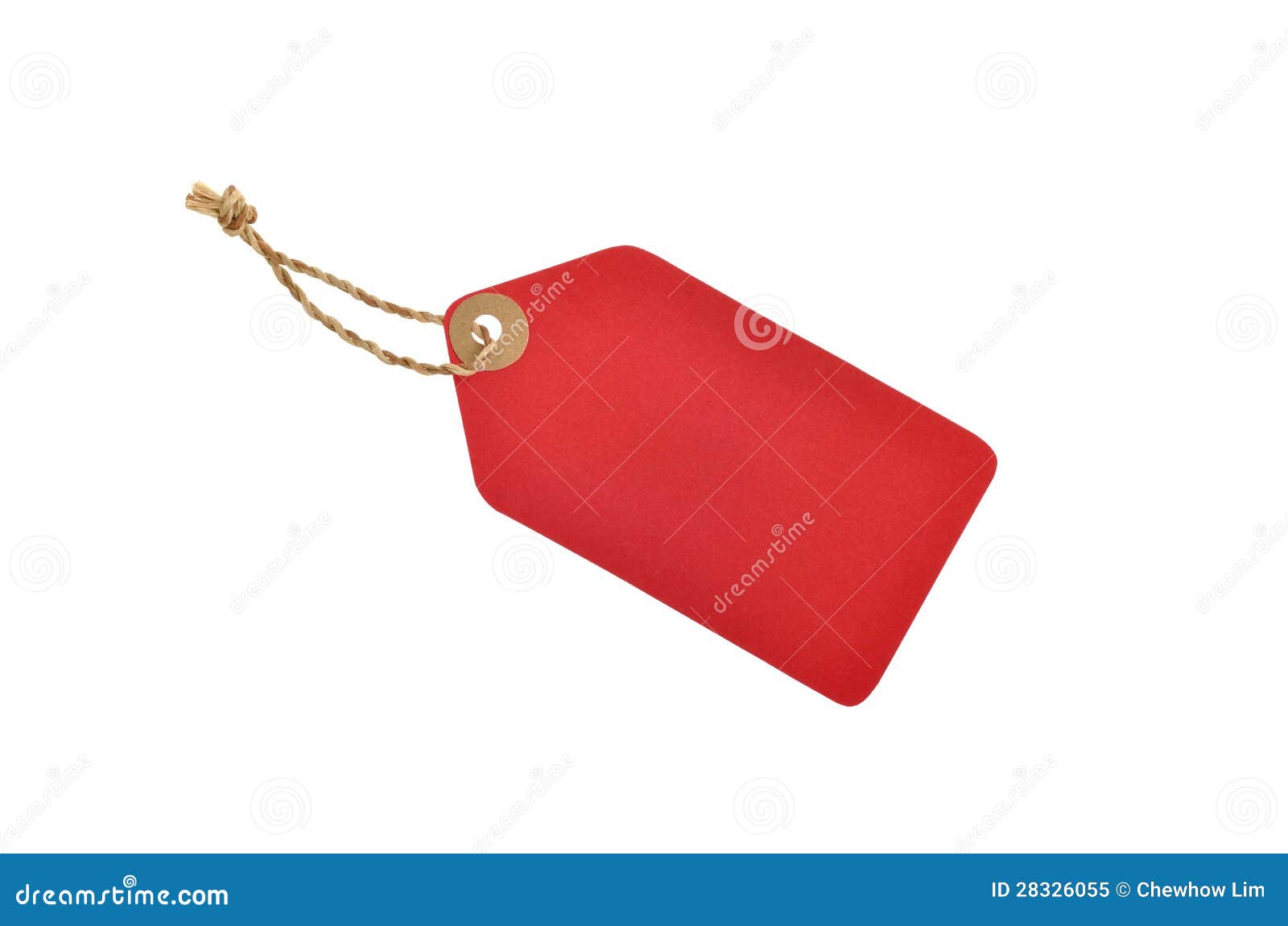 Red color tag stock image. Image of hole, message, christmas - 28326055