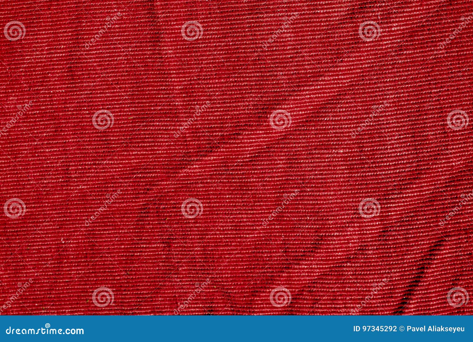 Red color textile texture. stock photo. Image of pattern - 97345292