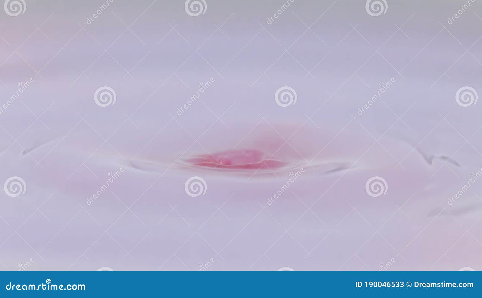 Red Color Water Drop and Splash Stock Image - Image of white, surface ...
