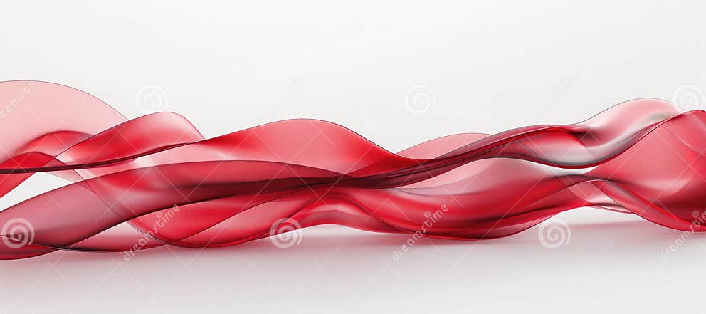 Red Color Wave Lines Curve Background Stock Illustration - Illustration ...