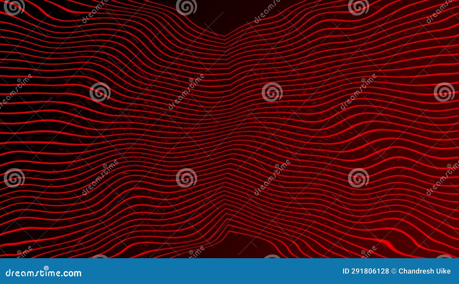 Red Color Wavy Lines with Wavy Particles Background Stock Footage ...