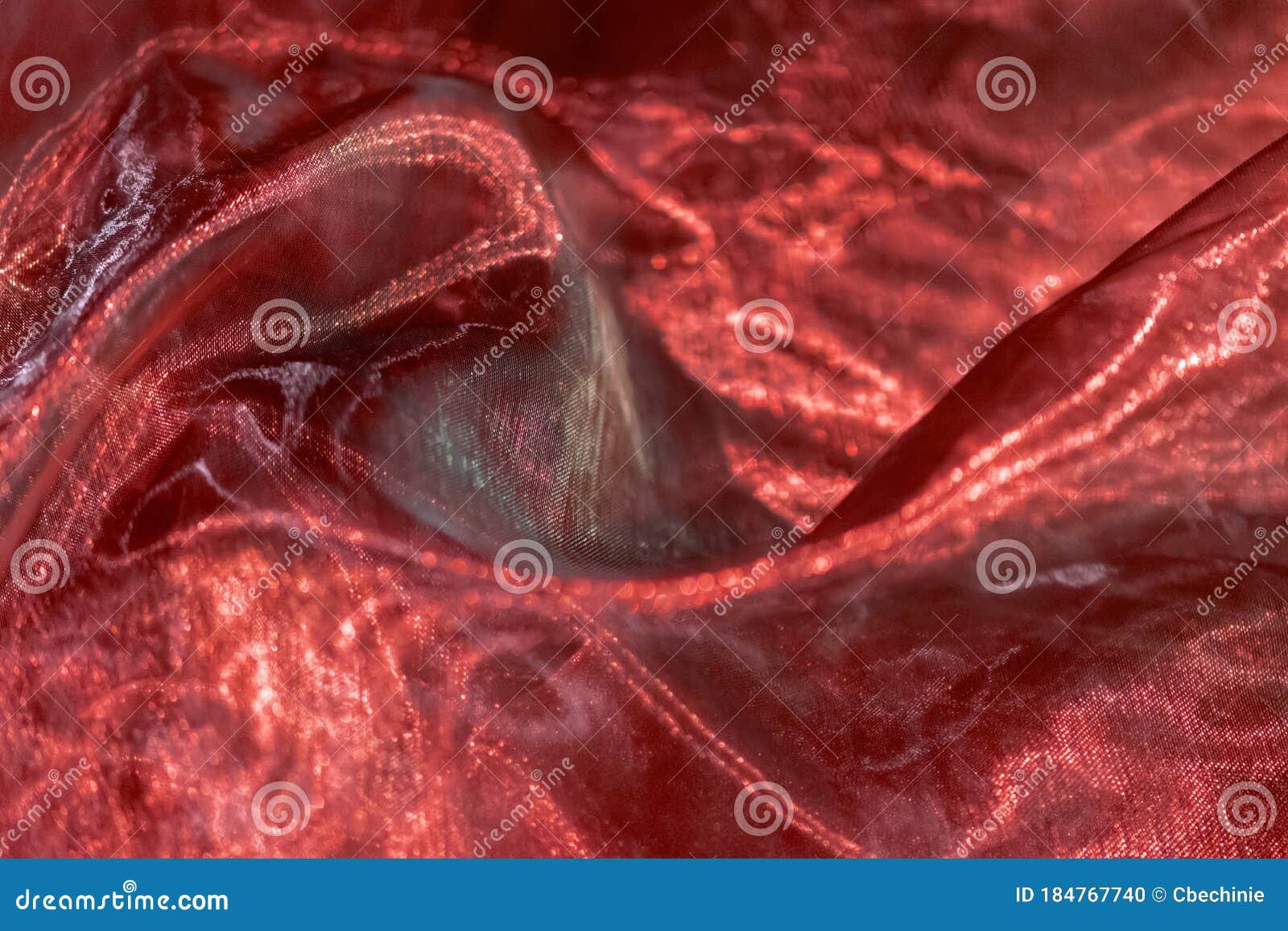 Red-colored Cloth As a Background for a Card Stock Photo - Image of ...