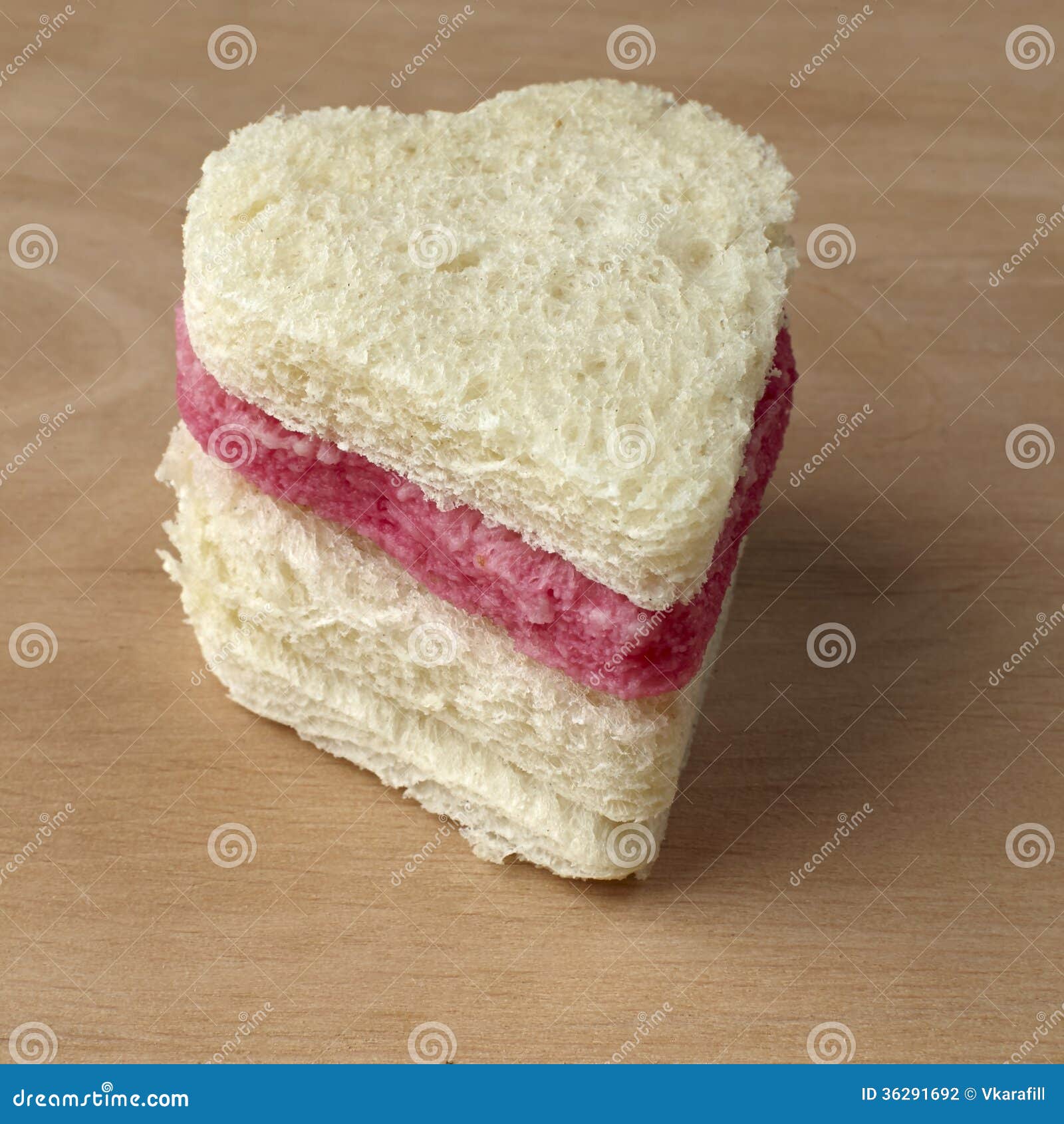 Red Colored Heart Shape of Bread Stock Photo - Image of health, healthy ...