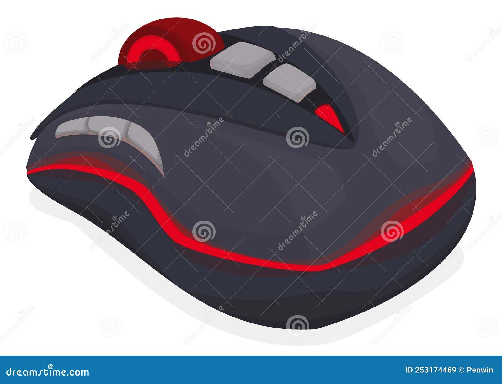 Illuminated Gaming Powerhouse: Unveiling A Futuristic Computer Royalty ...