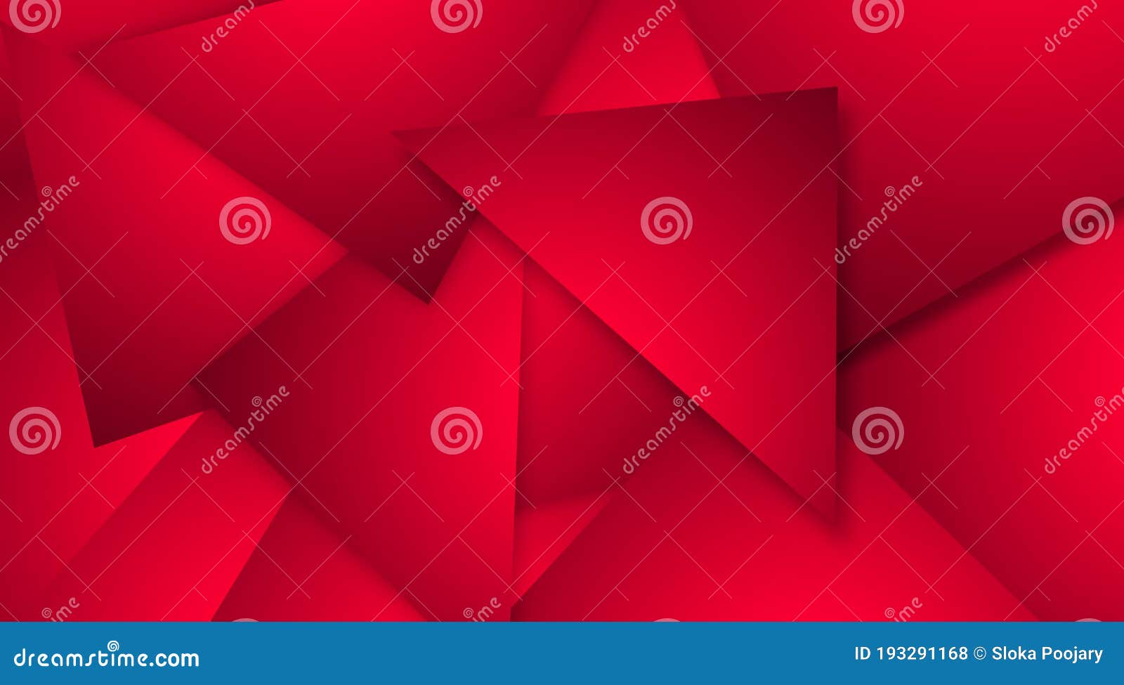 Red Colored Overlapping Triangles Design,graphic Design Background 3 ...