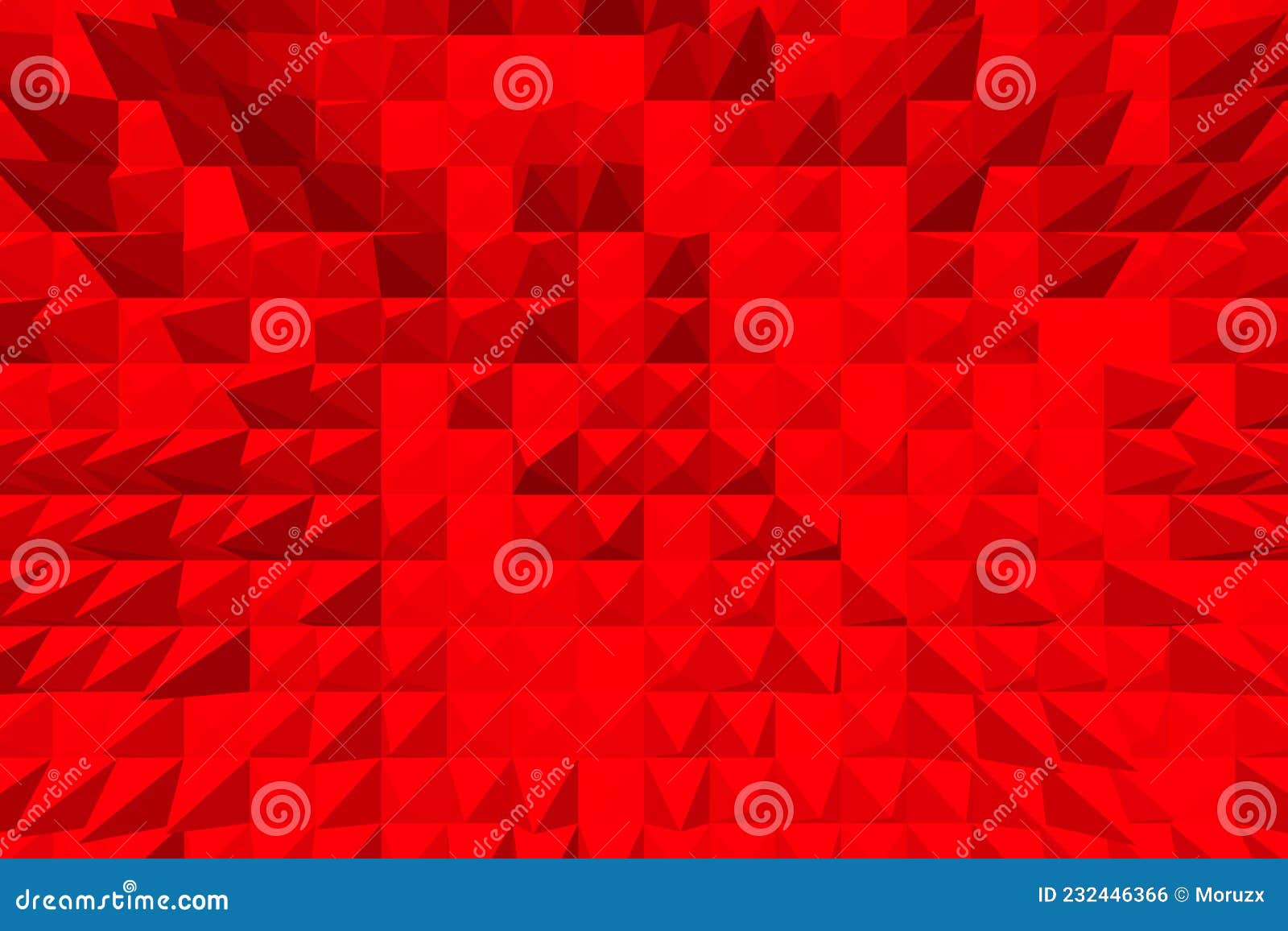 Red Abstract Pyramid Background, Wallpaper. Stock Vector - Illustration ...