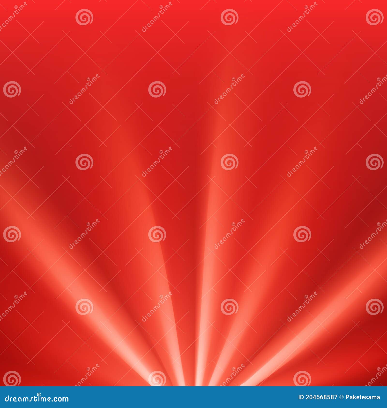 Red Colored Rays with Color Spectrum Flare Stock Vector - Illustration ...