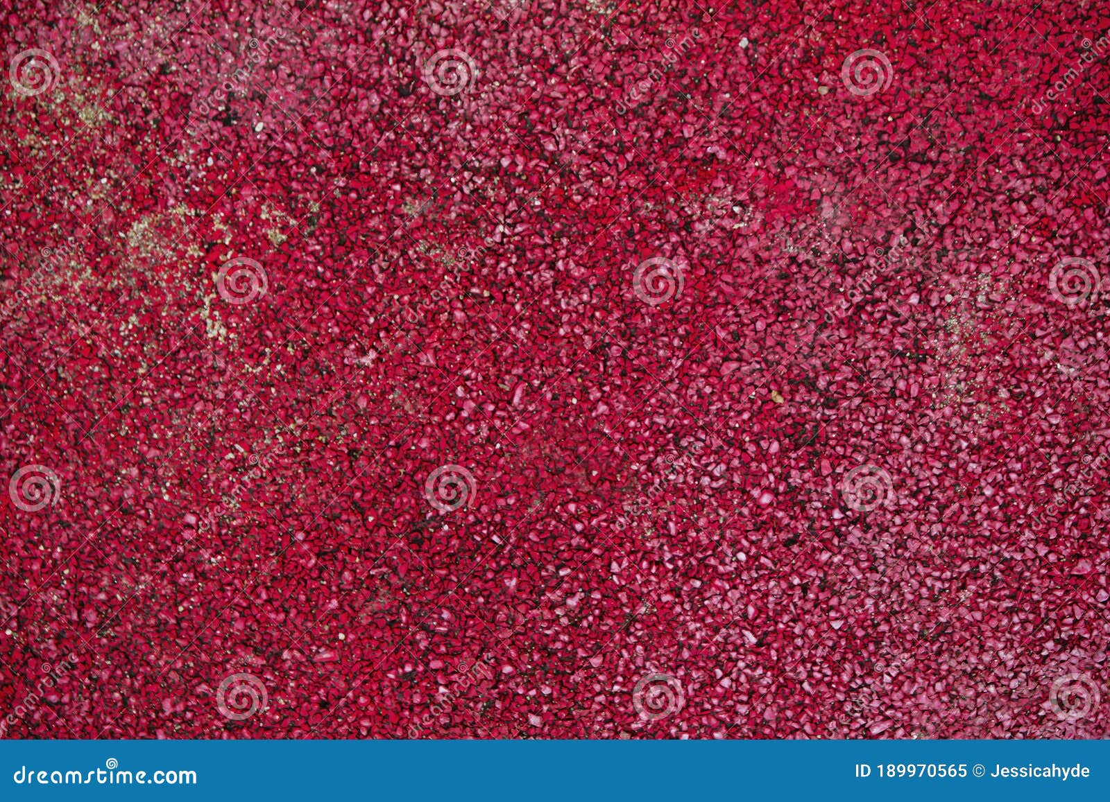 Red Colored Recycled Rubber Pavement Stock Image - Image of grunge ...