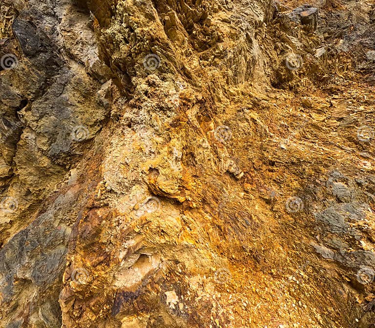 Red Colored Rock Surface Texture, Erosion, Background Stock Photo ...