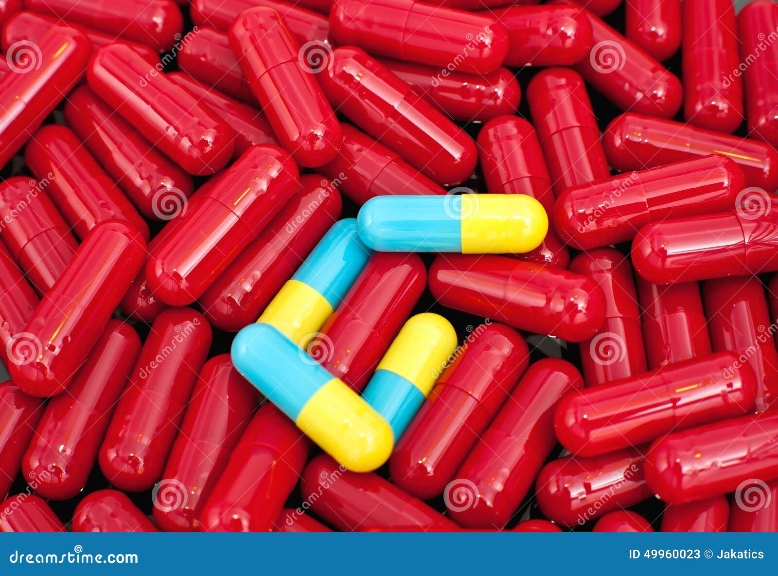 Red colorful capsules stock image. Image of addiction - 49960023
